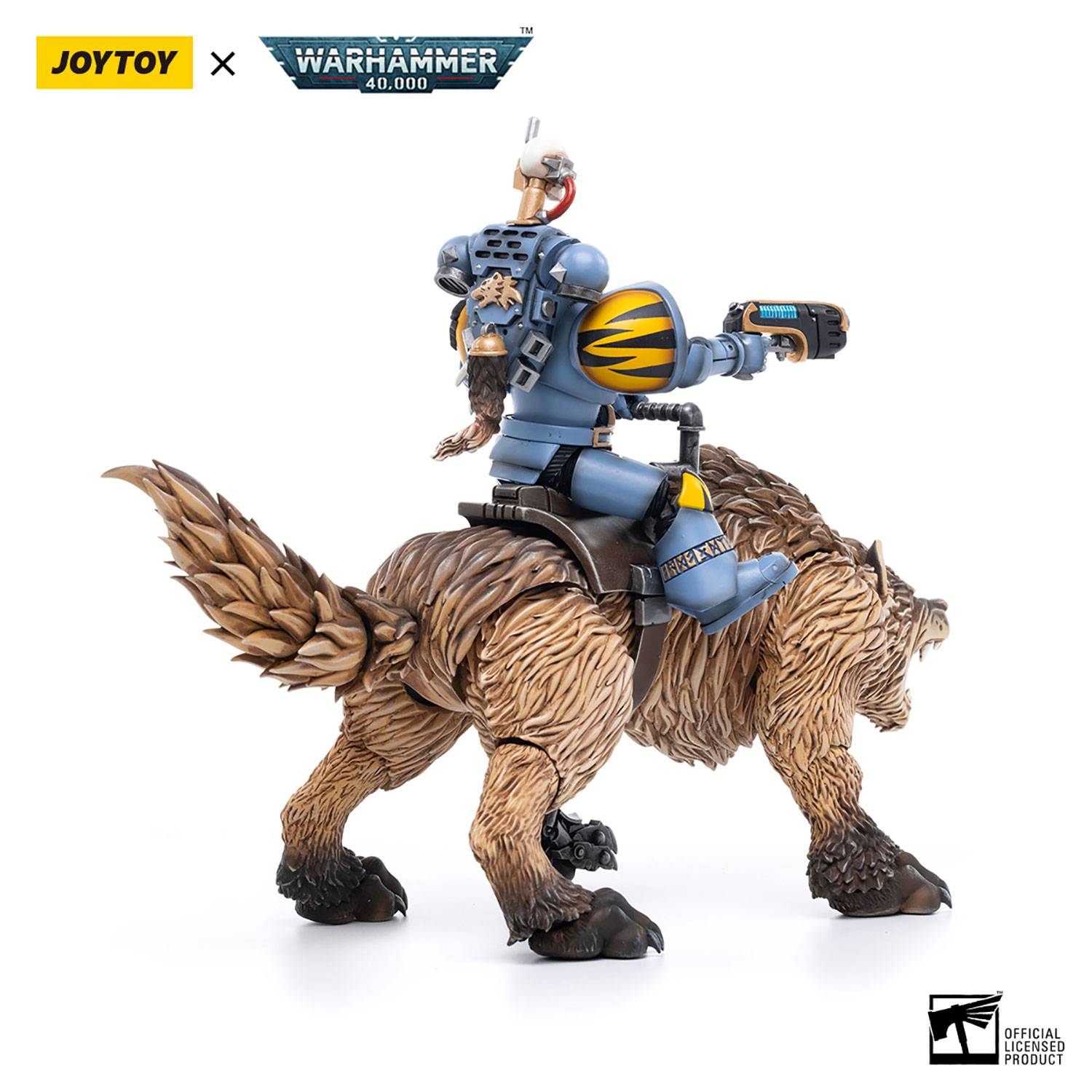 JOYTOY Space Wolves Thunderwolf Cavalry Bjane Action Figure