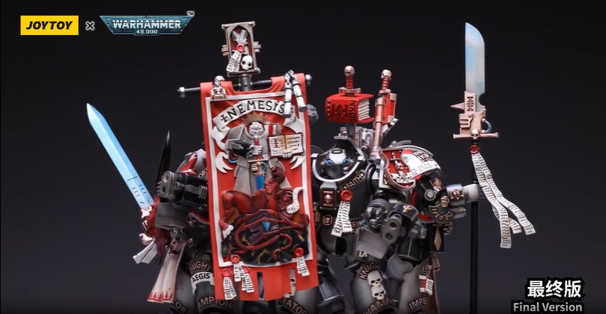 JoyToy Warhammer 40k Grey Knights Terminator Caddon Vibova