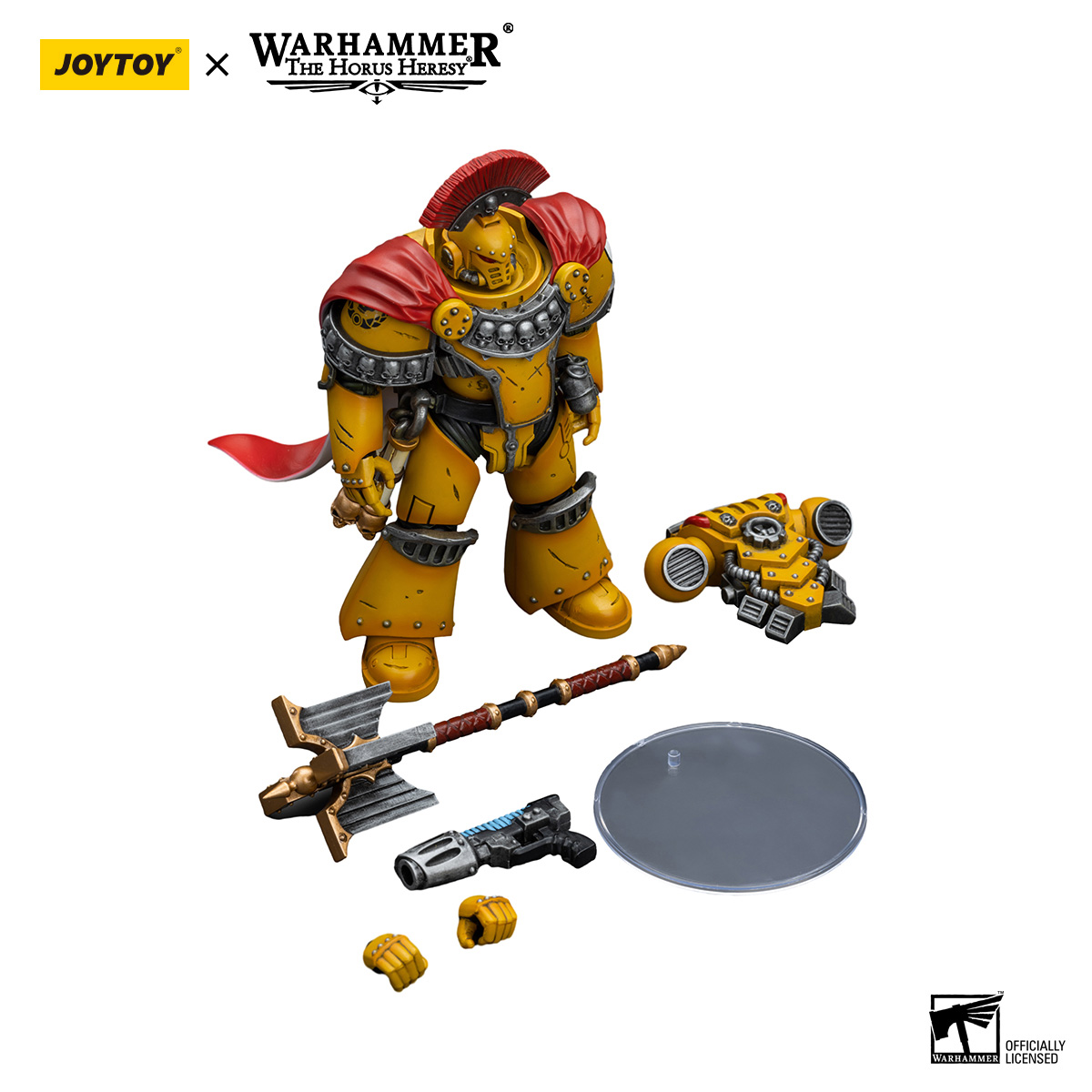Imperial Fists Legion Chaplain Consul Action Figure JOYTOY Imperial Fists Legion Chaplain Consul Action Figure JOYTOY