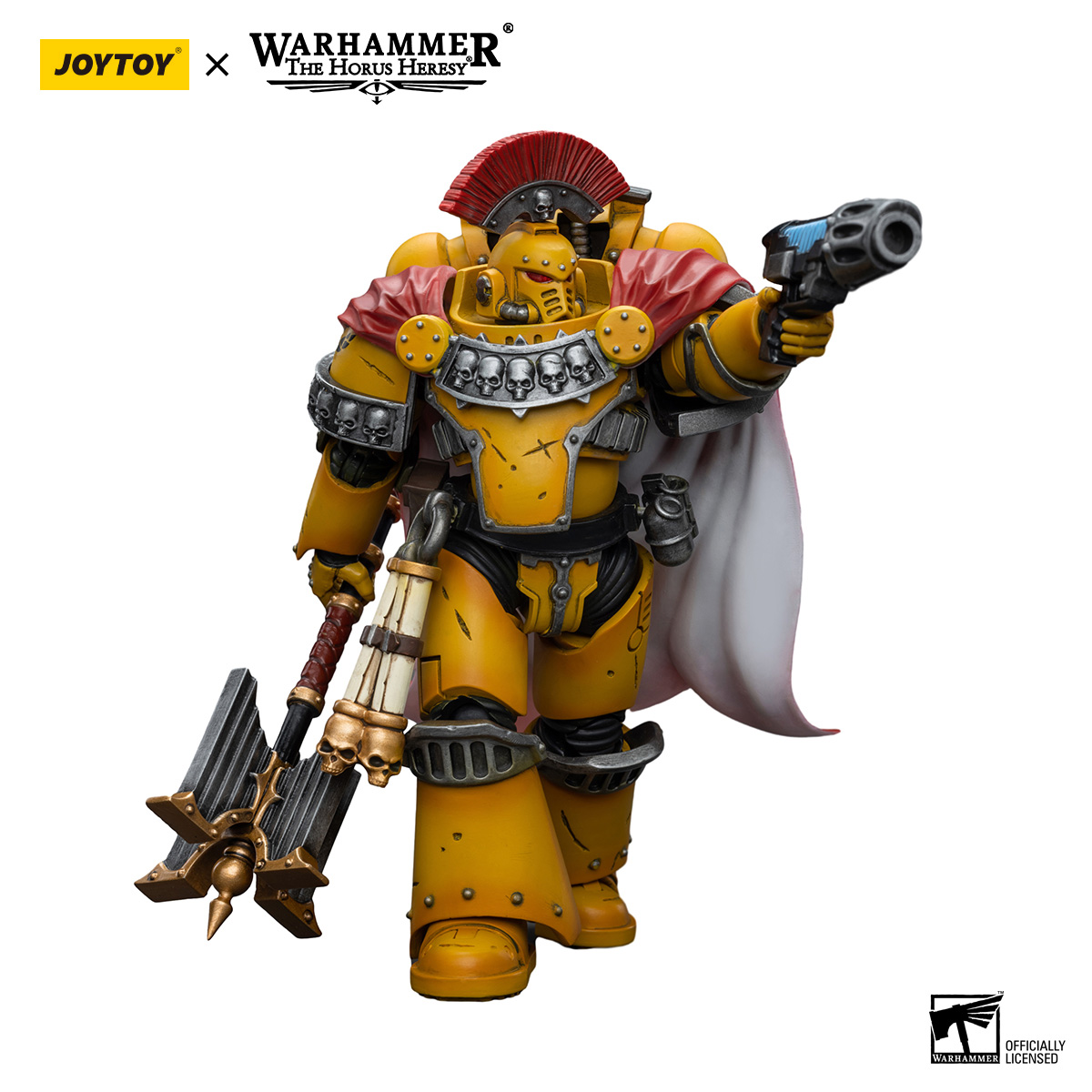 Imperial Fists Legion Chaplain Consul Action Figure JOYTOY Imperial Fists Legion Chaplain Consul Action Figure JOYTOY