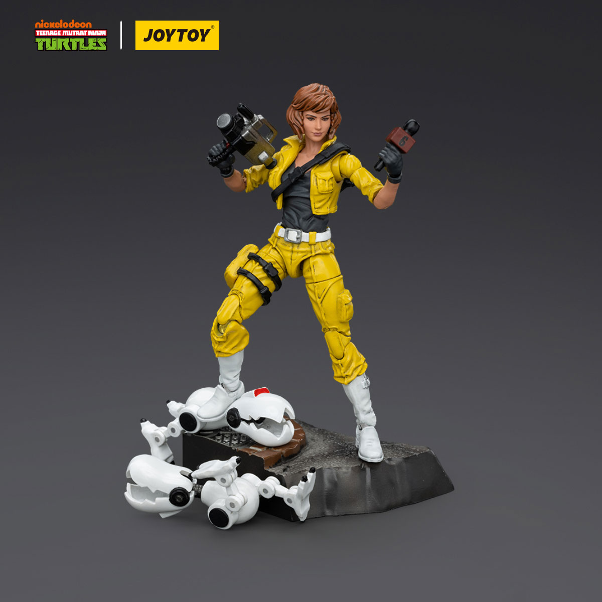 JOYTOY TMNT April O'Neil Aciton Figure