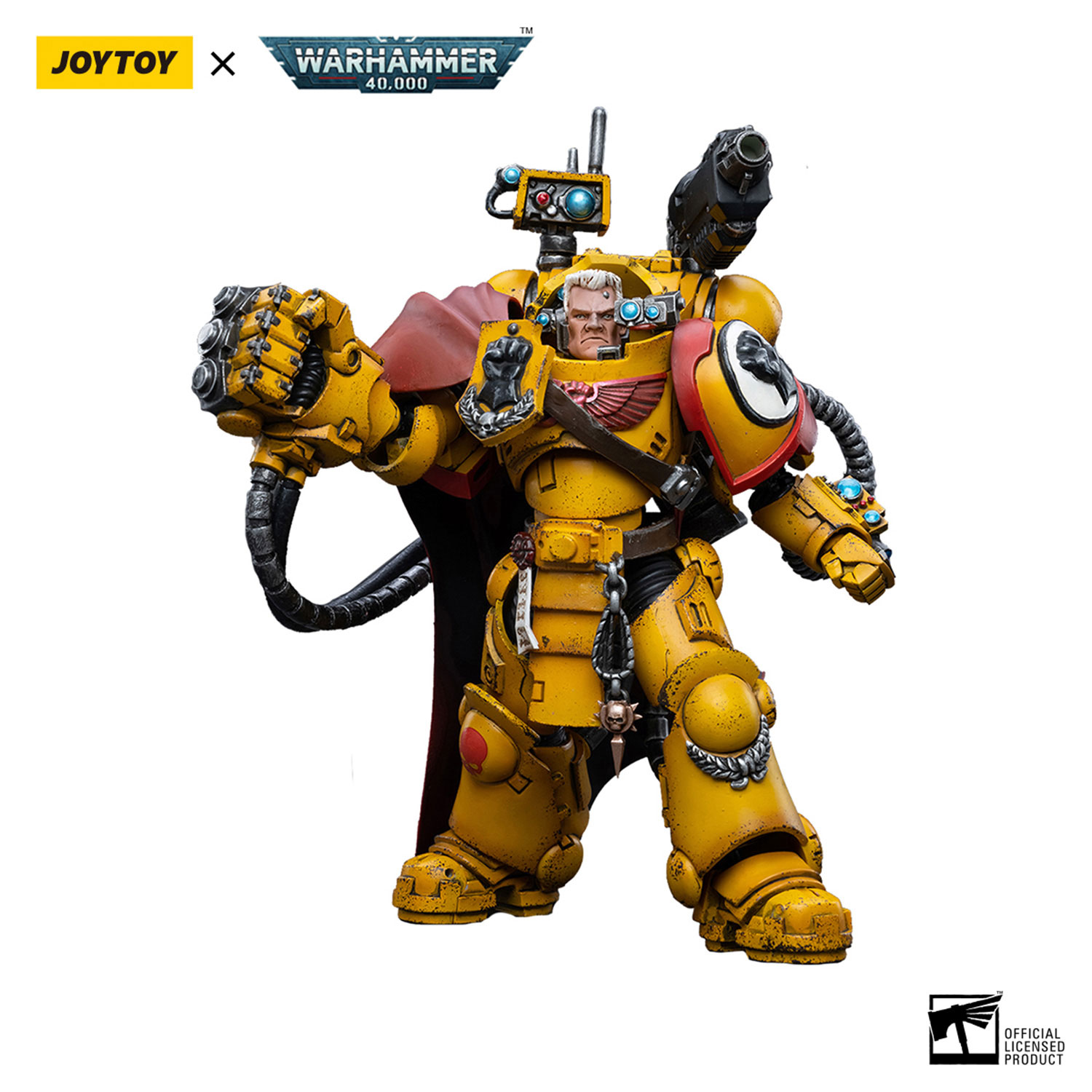JoyToy Warhammer 40k Imperial Fists Third Captain Tor Garadon