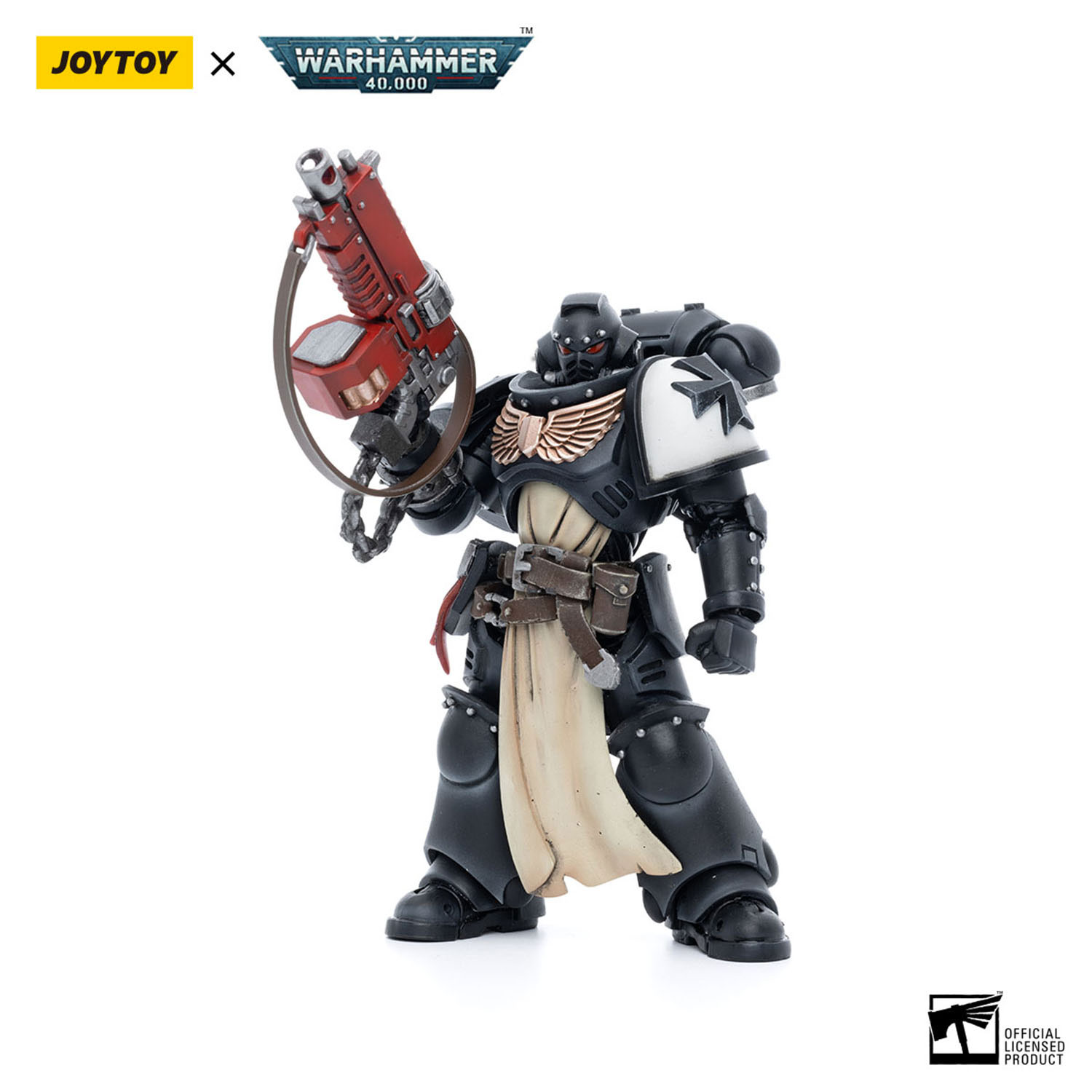 JoyToy Warhammer 40K Black Templars Primaris Crusader Squad