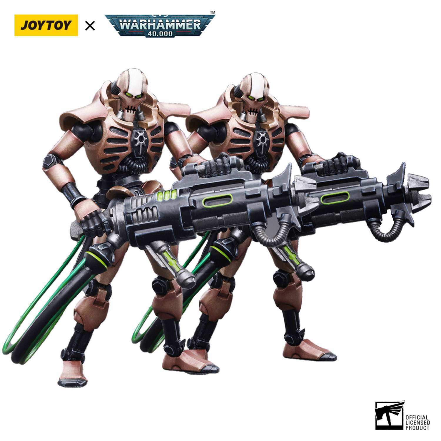 JoyToy Warhammer 40K Necrons Szarekhan Dynasty lmmortal with Tesla Carbine
