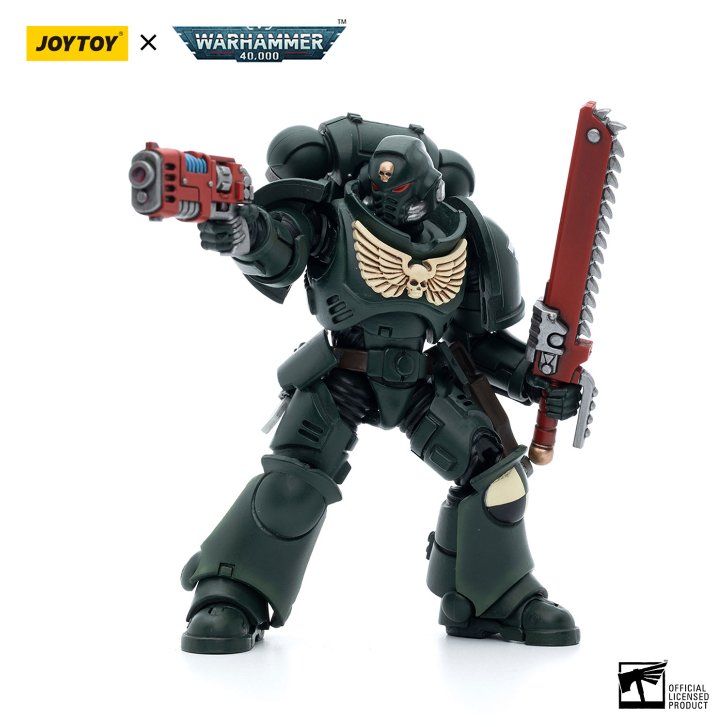 JoyToy Warhammer 40k Dark Angels Intercessors Sergeant Caslan