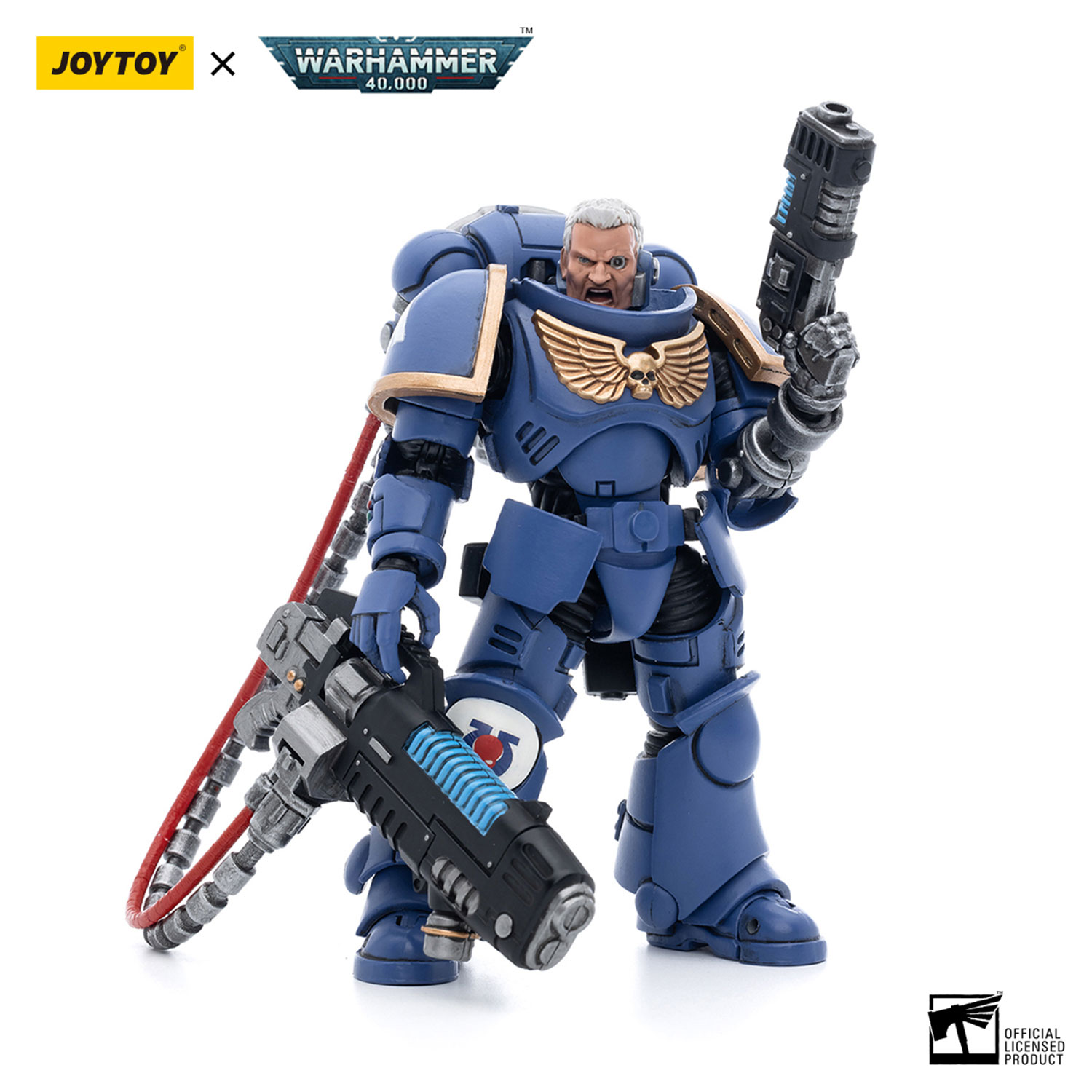 JoyToy Warhammer 40K Ultramarines Hellblasters Sergeant Ulaxes