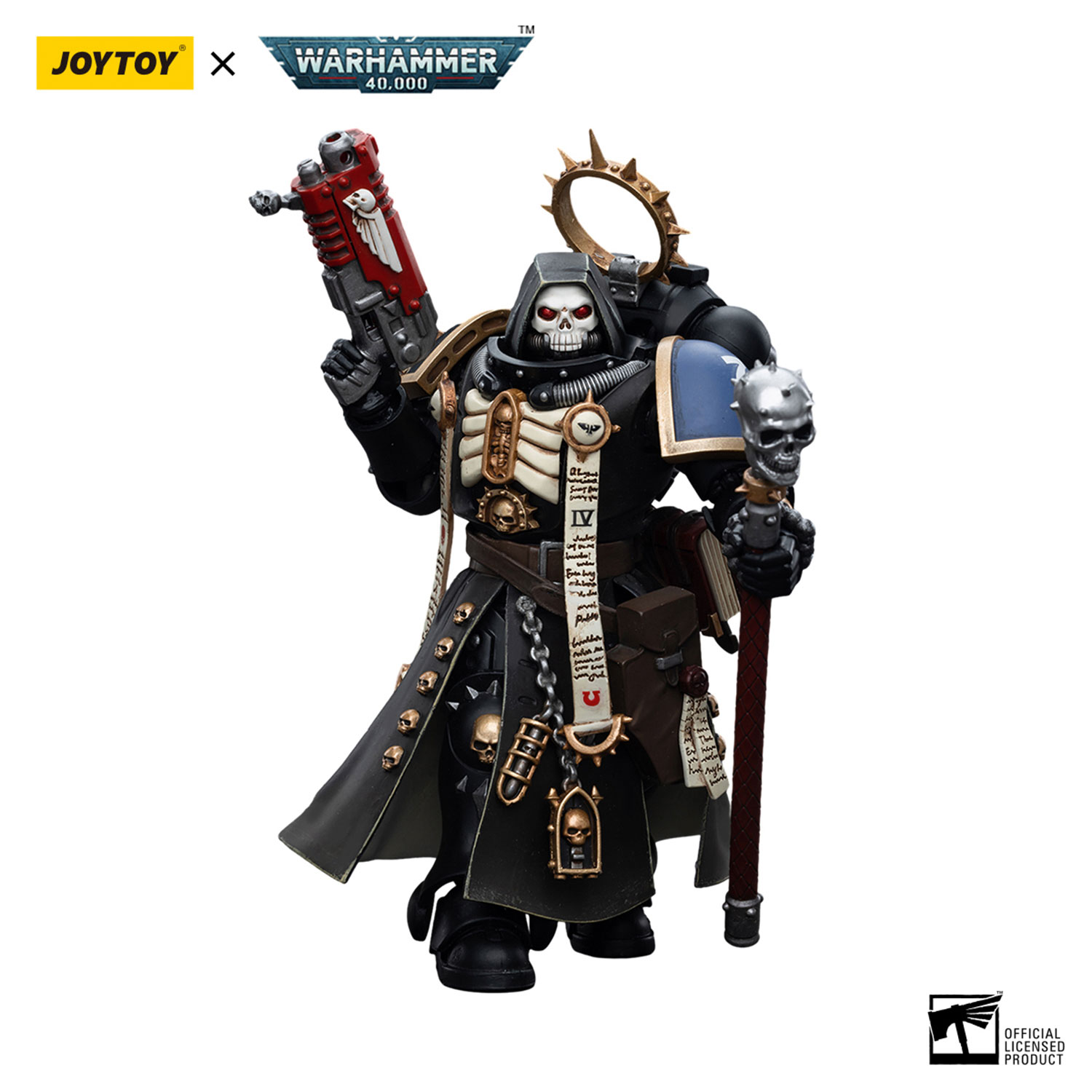 JoyToy Warhammer 40K Ultramarines Primaris Chaplain Brother Varus