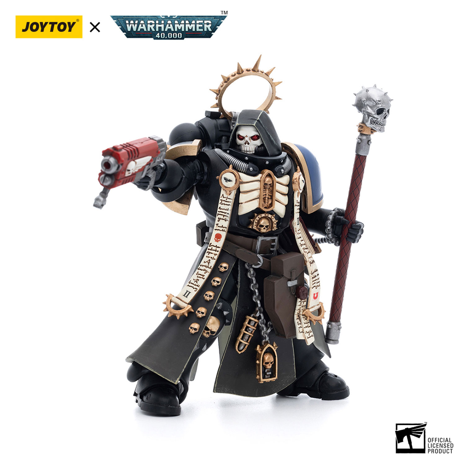 JoyToy Warhammer 40K Ultramarines Primaris Chaplain Brother Varus