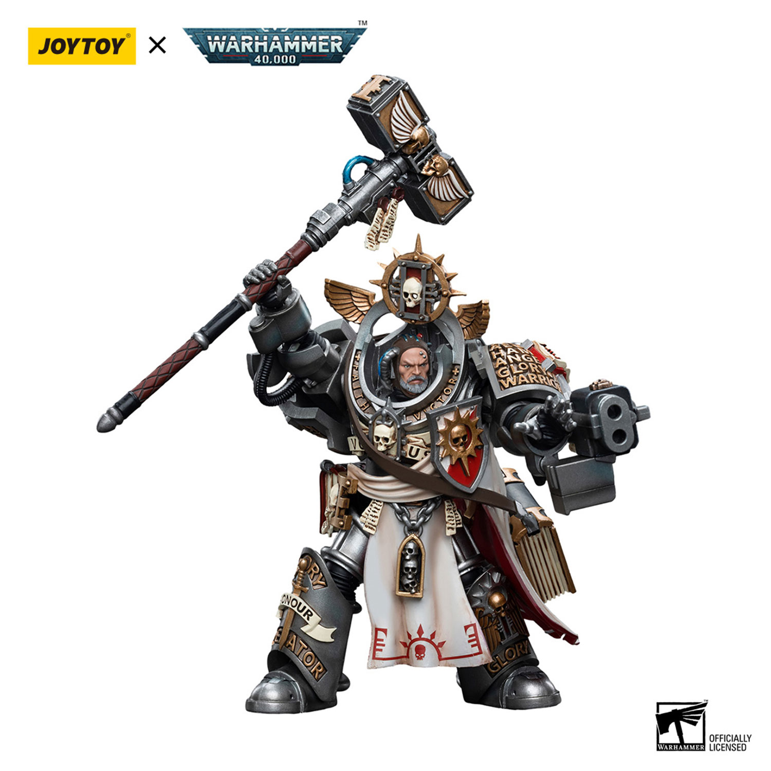 JoyToy Warhammer 40k Grey Knights Grand Master Voldus