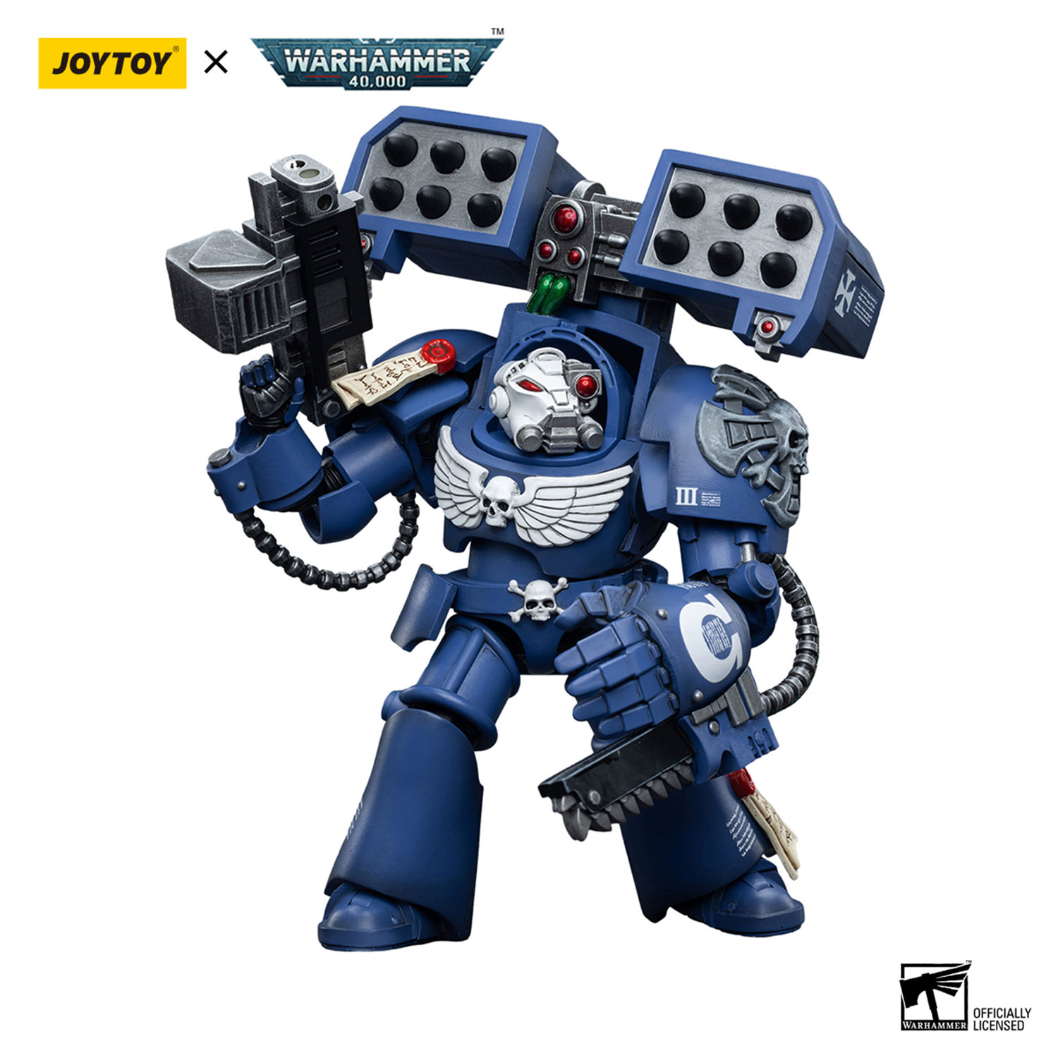 JoyToy Warhammer 40K Ultramarines Terminators Brother Andrus