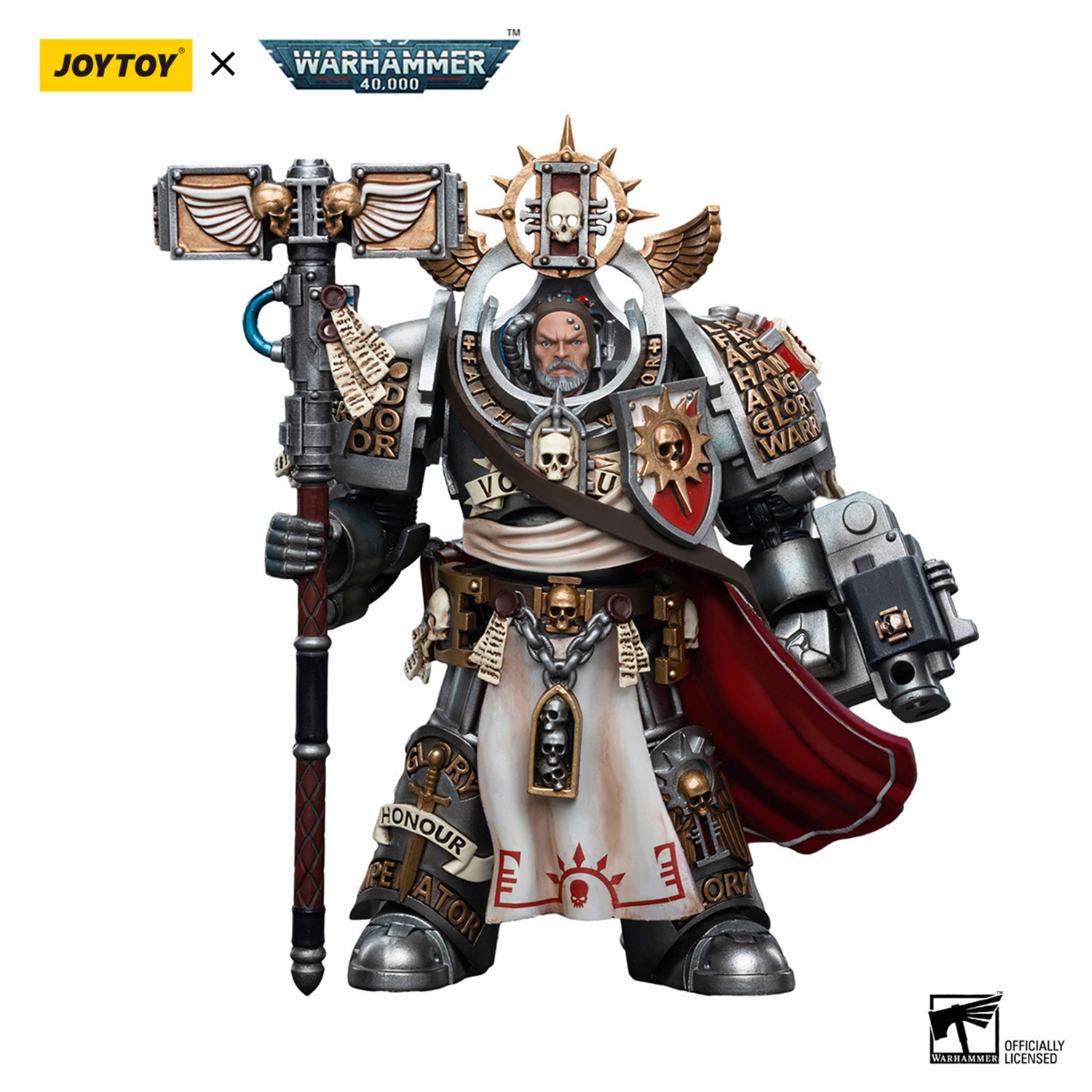 JoyToy Warhammer 40k Grey Knights Grand Master Voldus