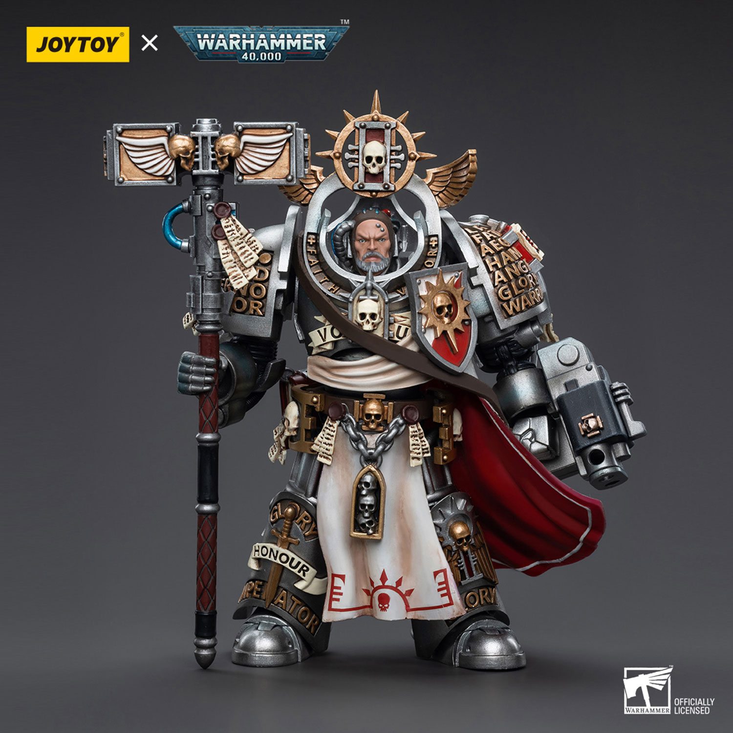 JoyToy Warhammer 40k Grey Knights Grand Master Voldus