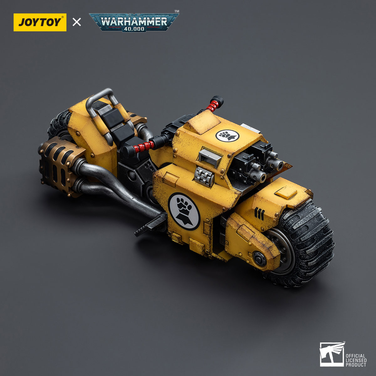 JoyToy Warhammer 40k Imperial Fists Raider-pattern Combat Bike
