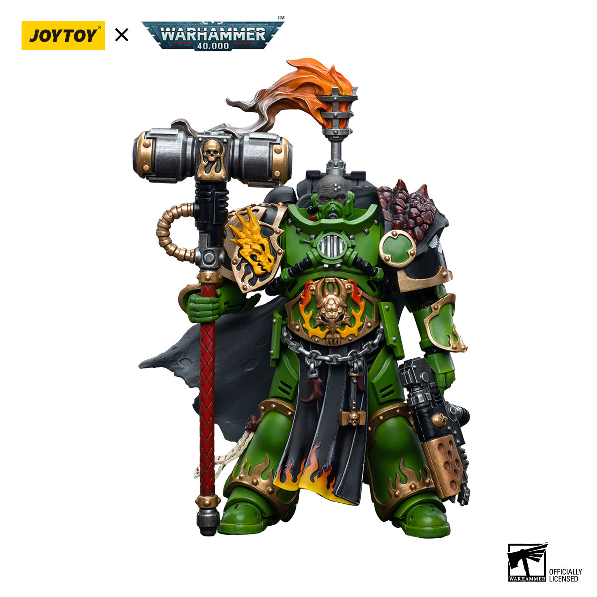 JoyToy Warhammer 40K Salamanders Captain Adrax Agatone
