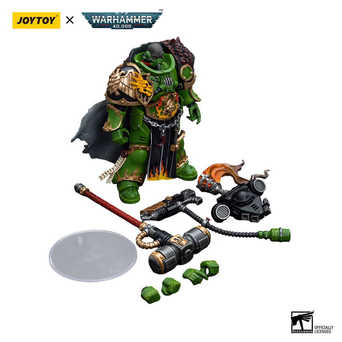 JoyToy Warhammer 40K Salamanders Captain Adrax Agatone