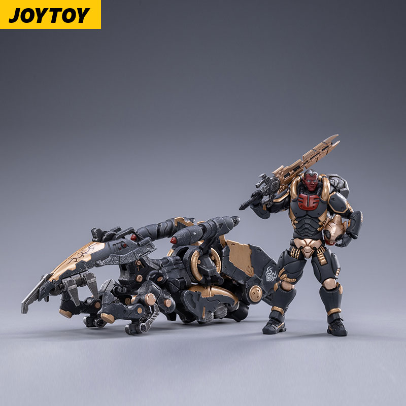 JOYTOY Battle for the Stars Saluk Flame Dragon Cavalry (Shadow)