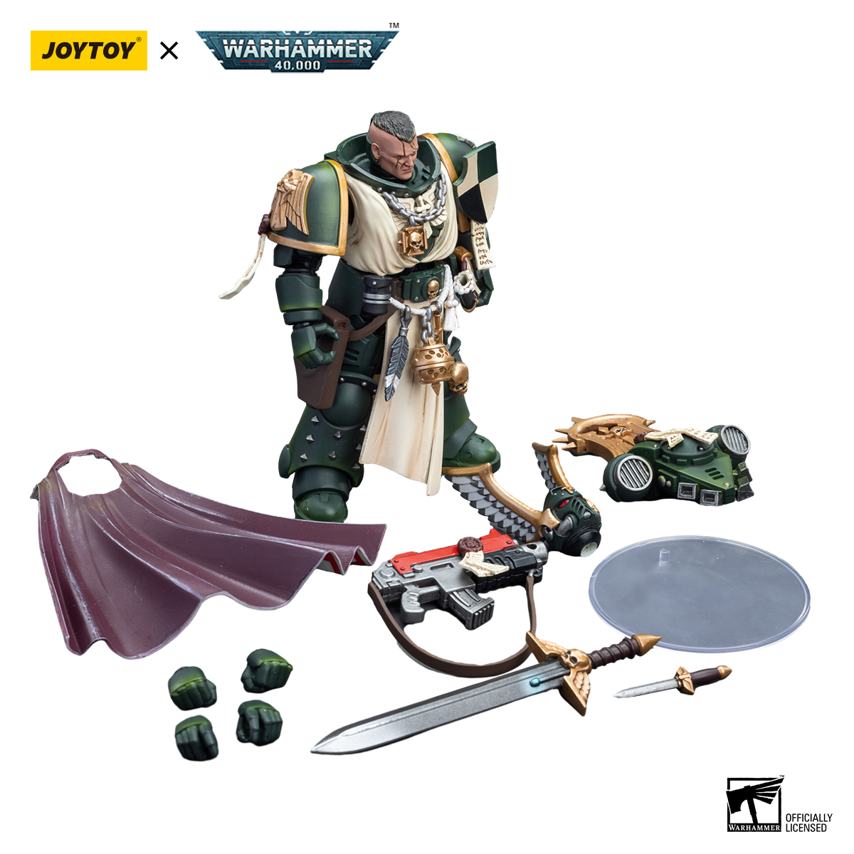 JoyToy Warhammer 40k Dark Angels Master Lazarus