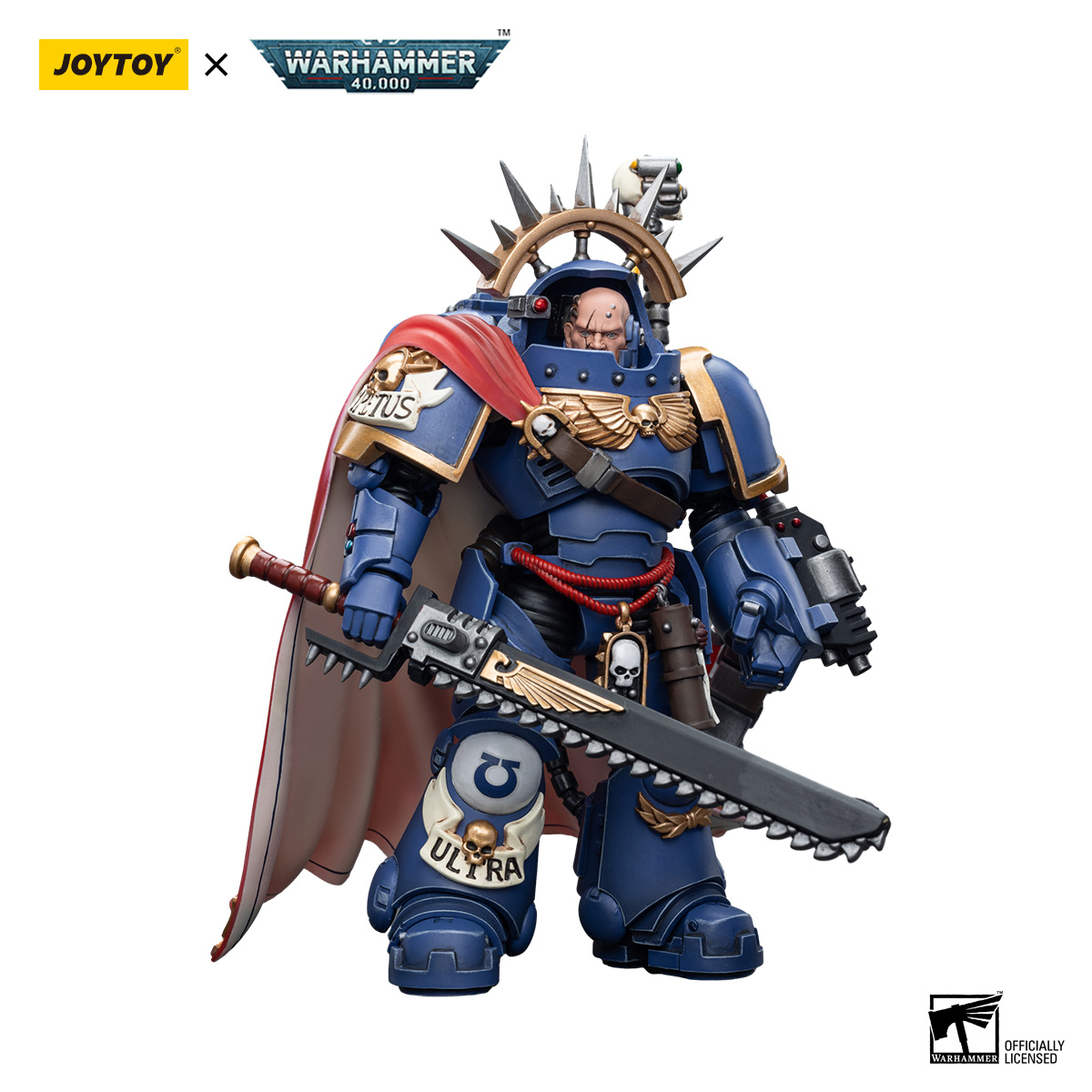 JoyToy Warhammer 40k Ultramarines Captain in Gravis Armour