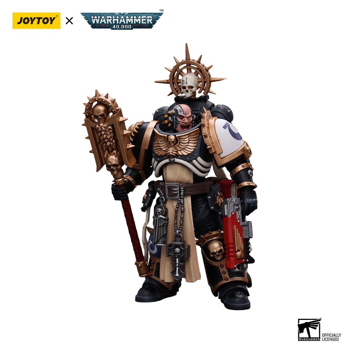 Ultramarines Chaplain(Indomitus) JoyToy Action Figure