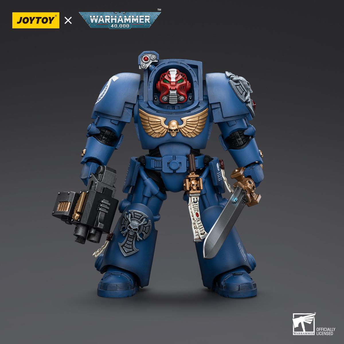 JOYTOY WARHAMMER 40K Ultramarines Terminator Squad