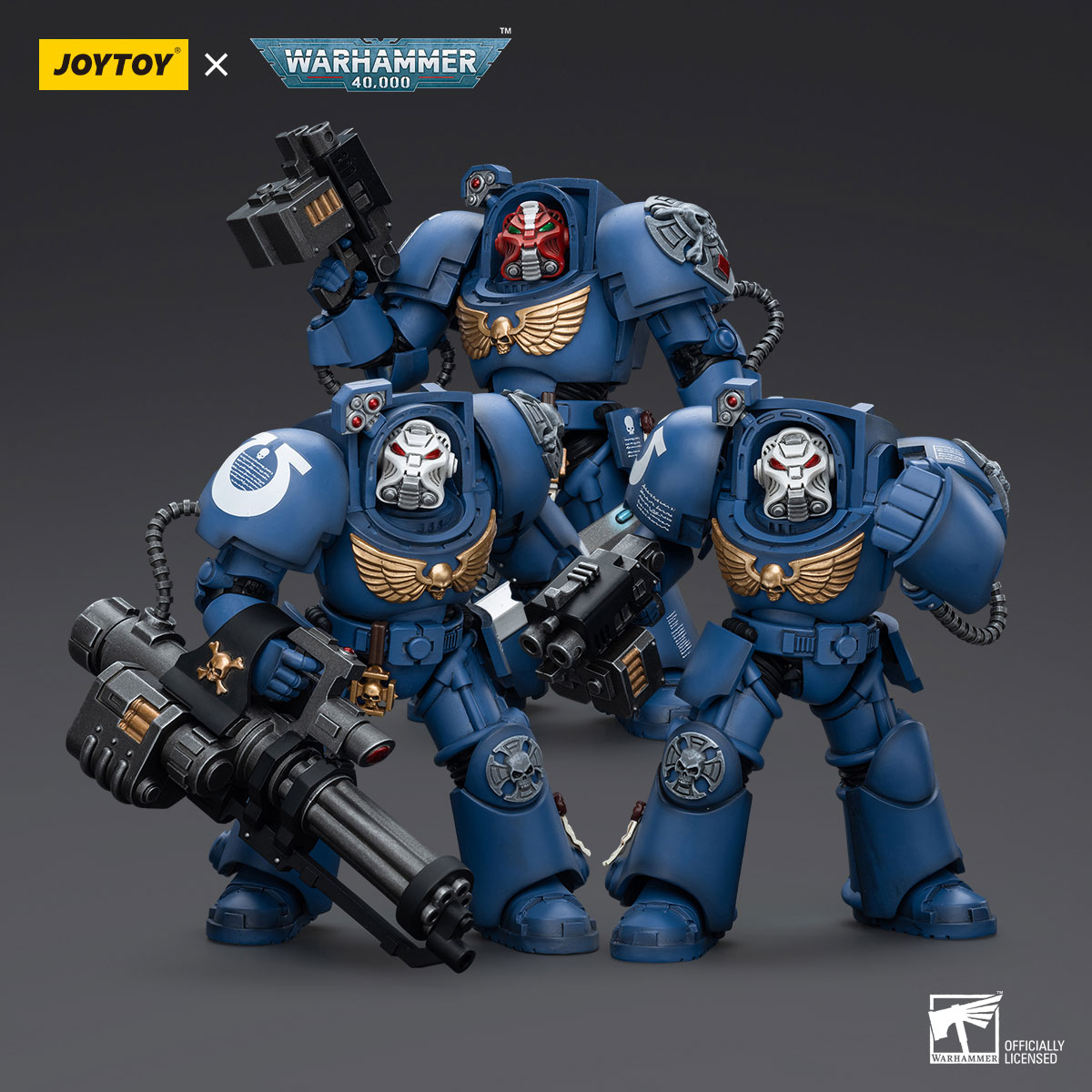 JOYTOY WARHAMMER 40K Ultramarines Terminator Squad