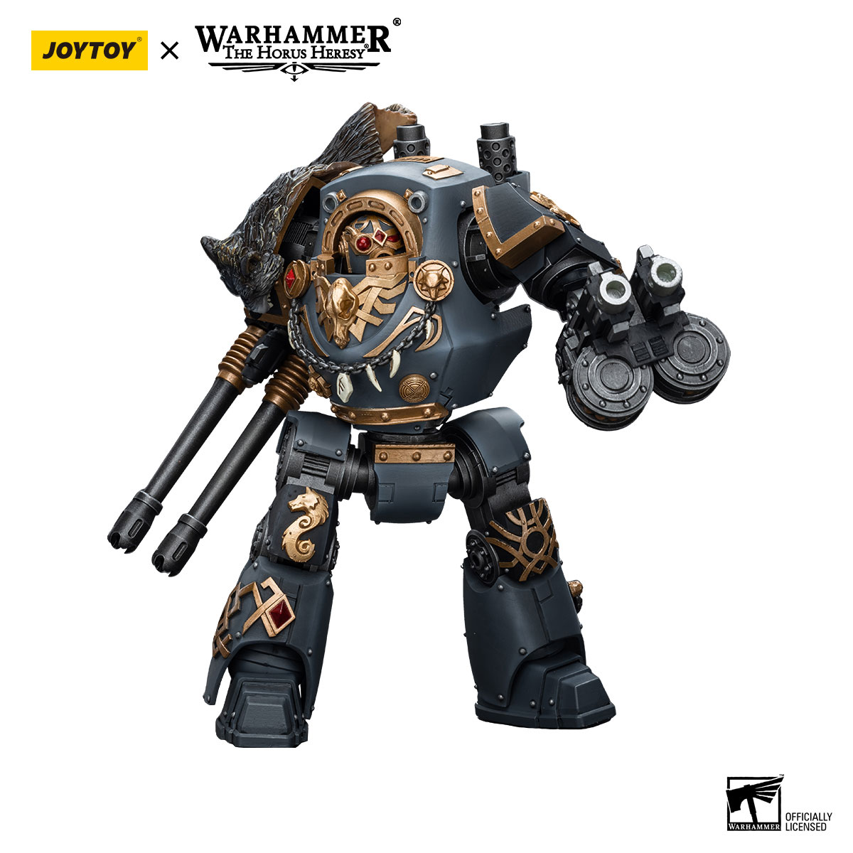 JOYTOY x WARHAMMER 30K Space Wolves Contemptor Dreadnought with Gravis ...