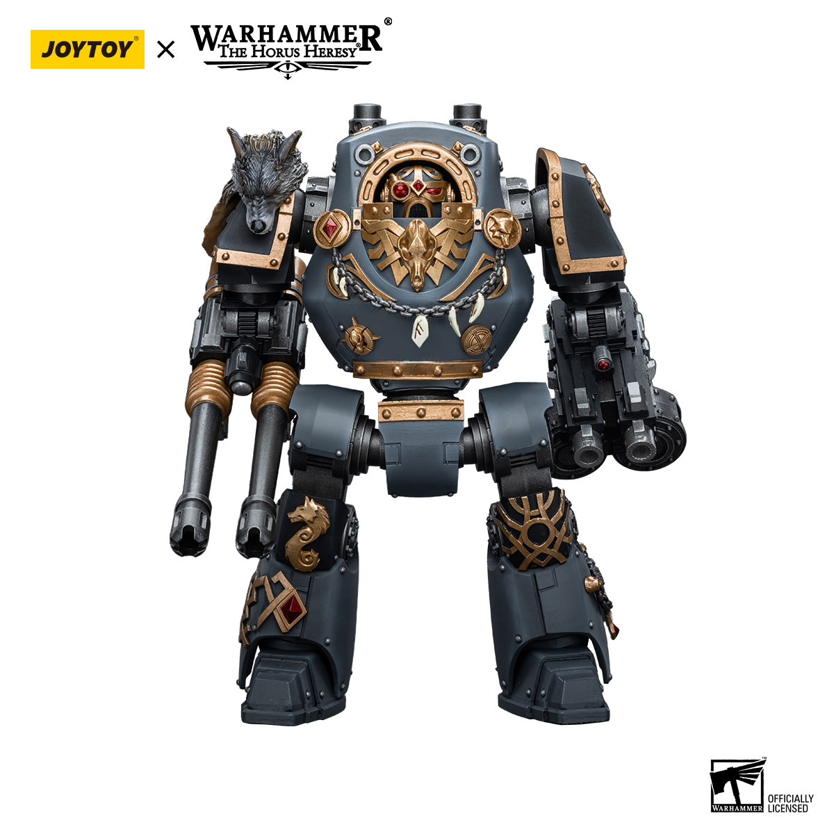 JOYTOY x WARHAMMER 30K Space Wolves Contemptor Dreadnought with Gravis ...