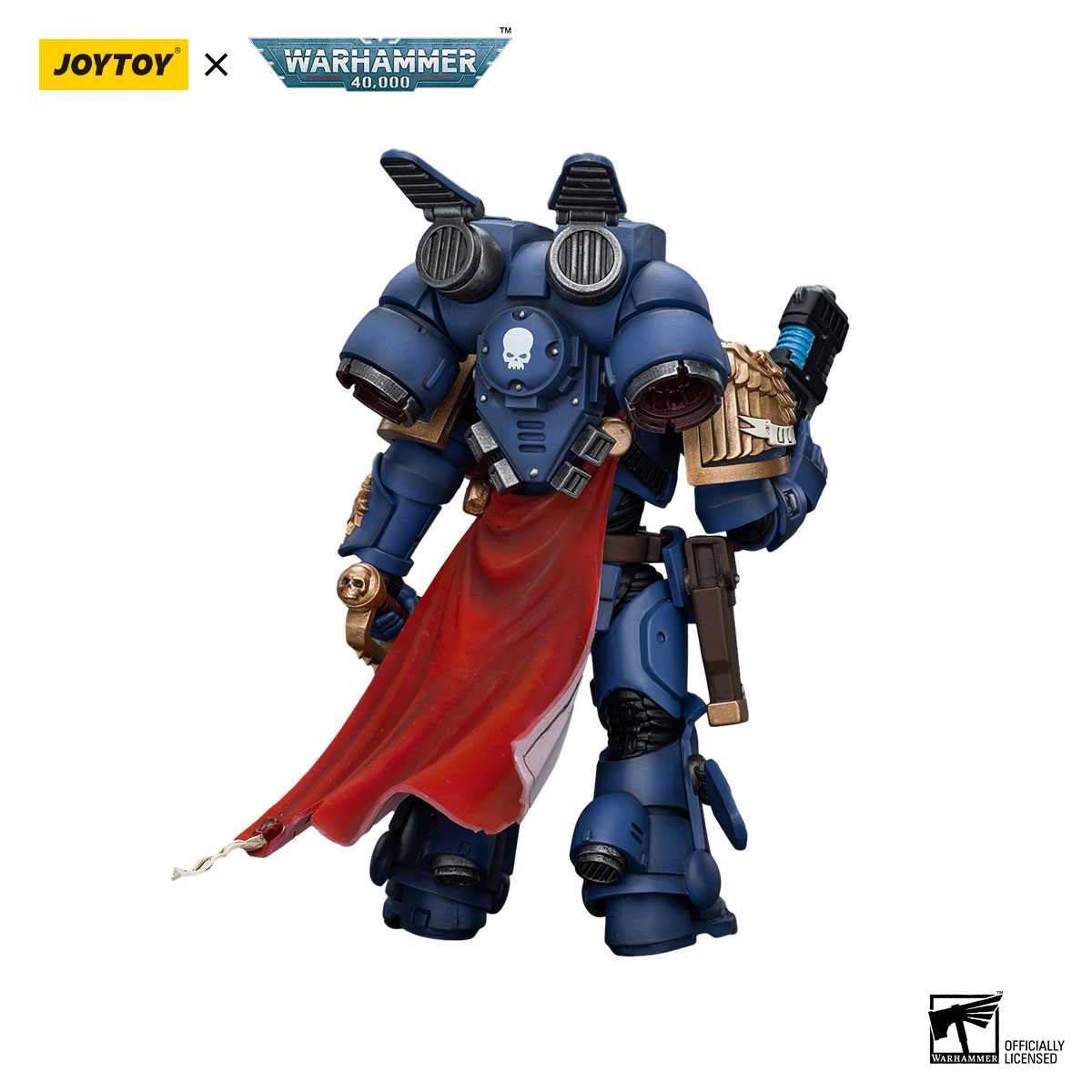 WARHAMMER 40K Ultramarines Captain with Jump Pack Action Figure