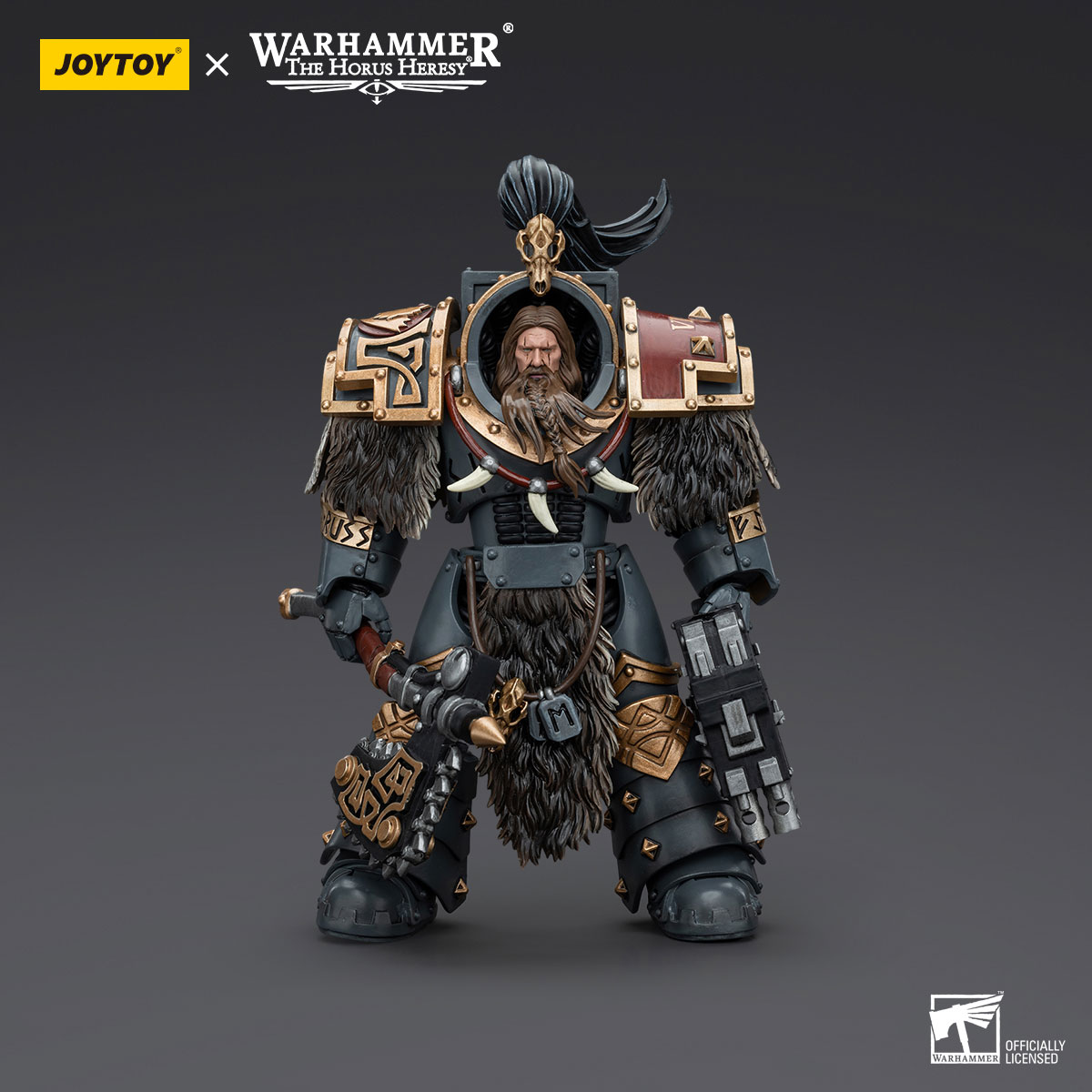 Space Wolves Varagyr Wolf Guard Squad Figures