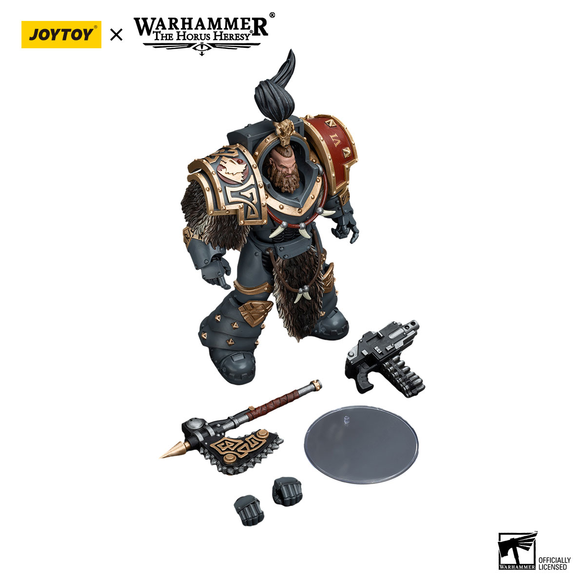 Space Wolves Varagyr Wolf Guard Squad Figures