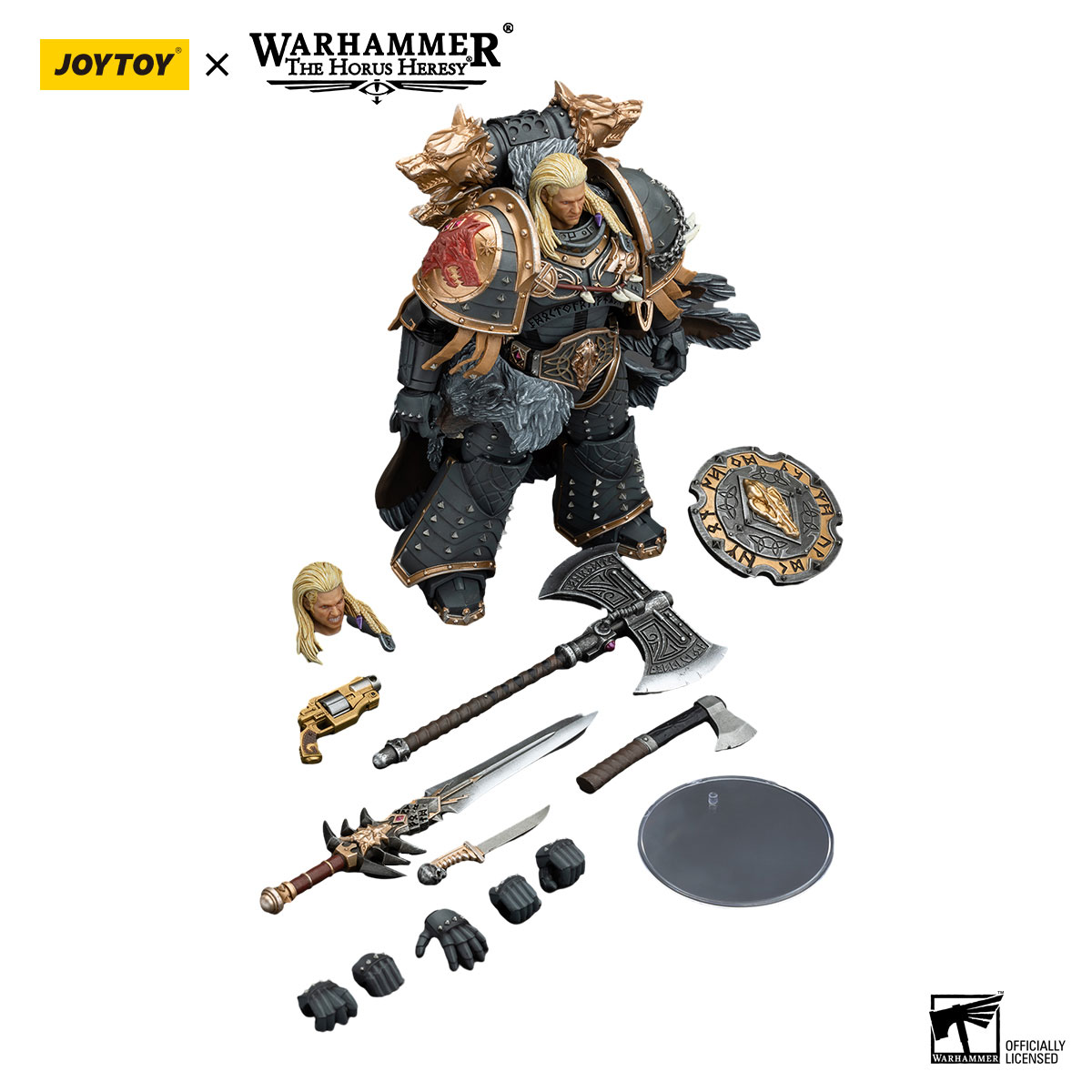 Space Wolves Leman Russ Primarch of the VIth Legion Figure