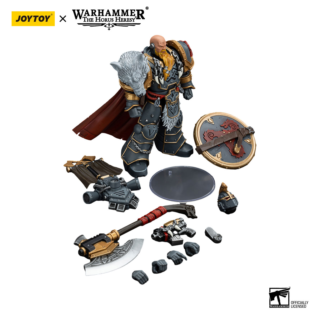 JOYTOY Warhammer The Horus Heresy Space Wolves Legion Praetor with ...