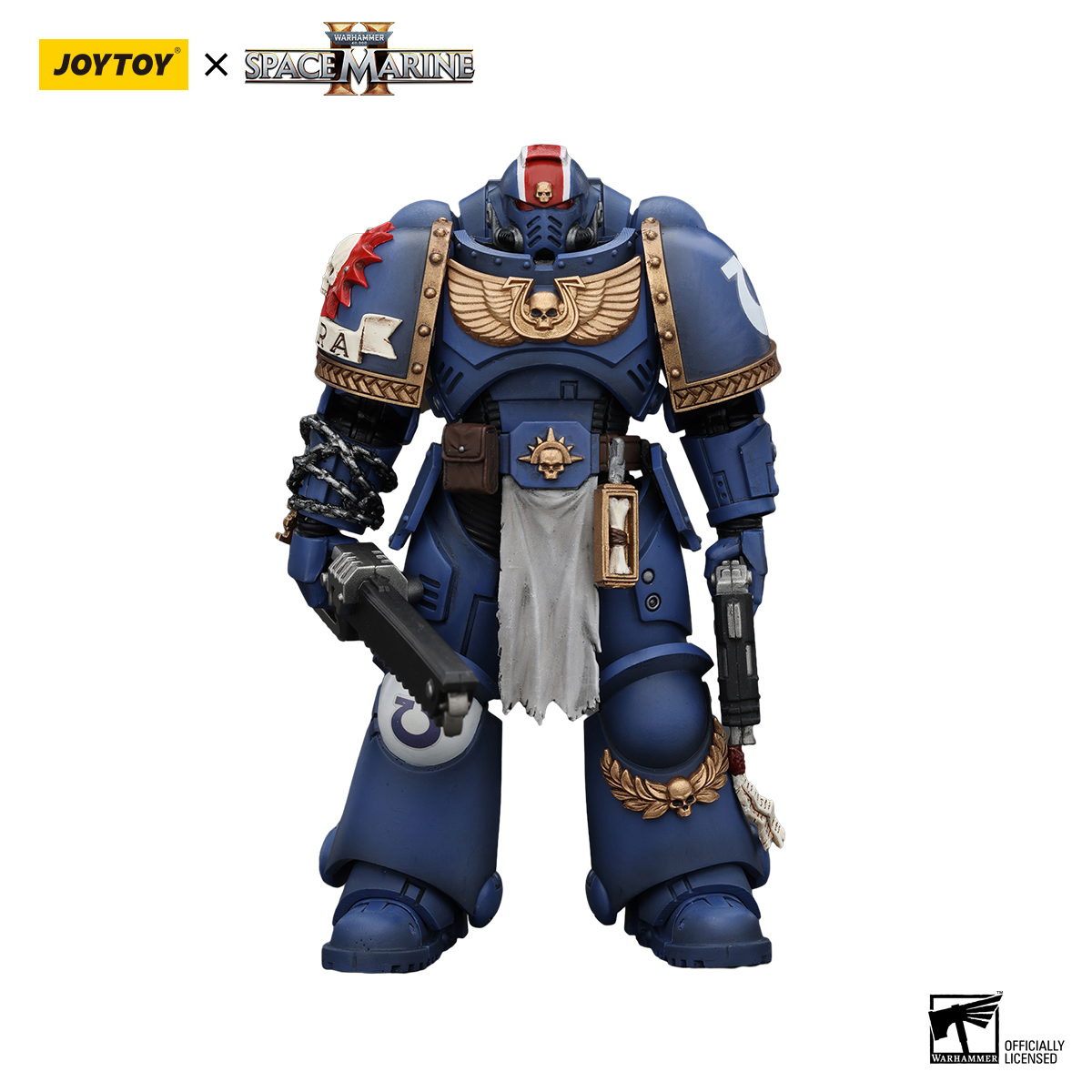 JOYTOY Ultramarines Lieutenant Titus Action Figure