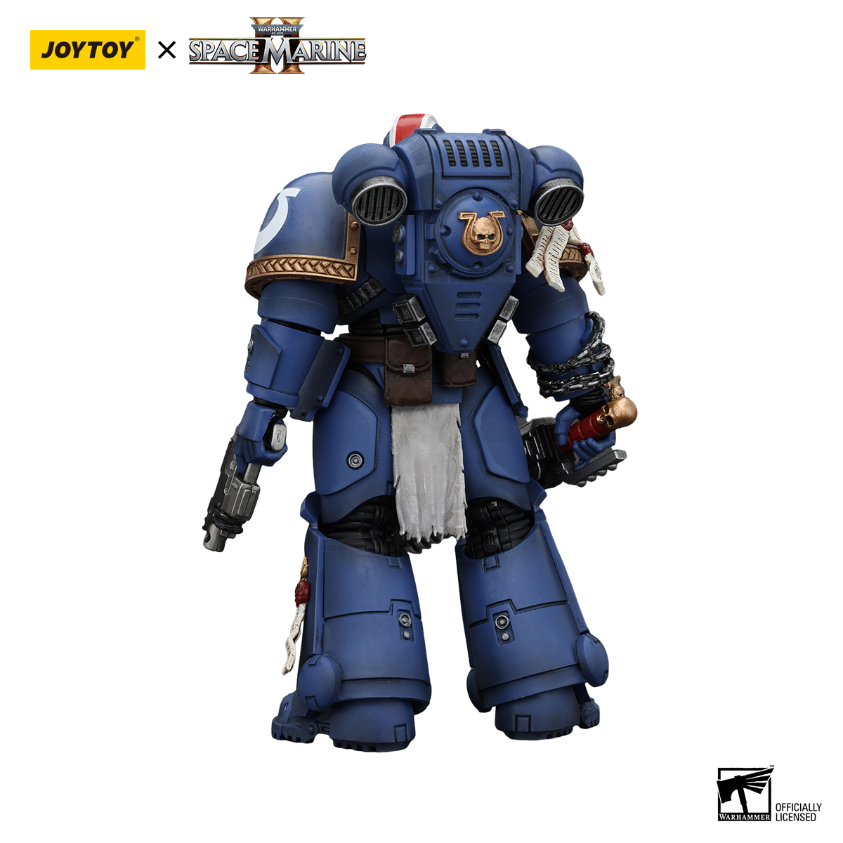 JOYTOY Ultramarines Lieutenant Titus Action Figure
