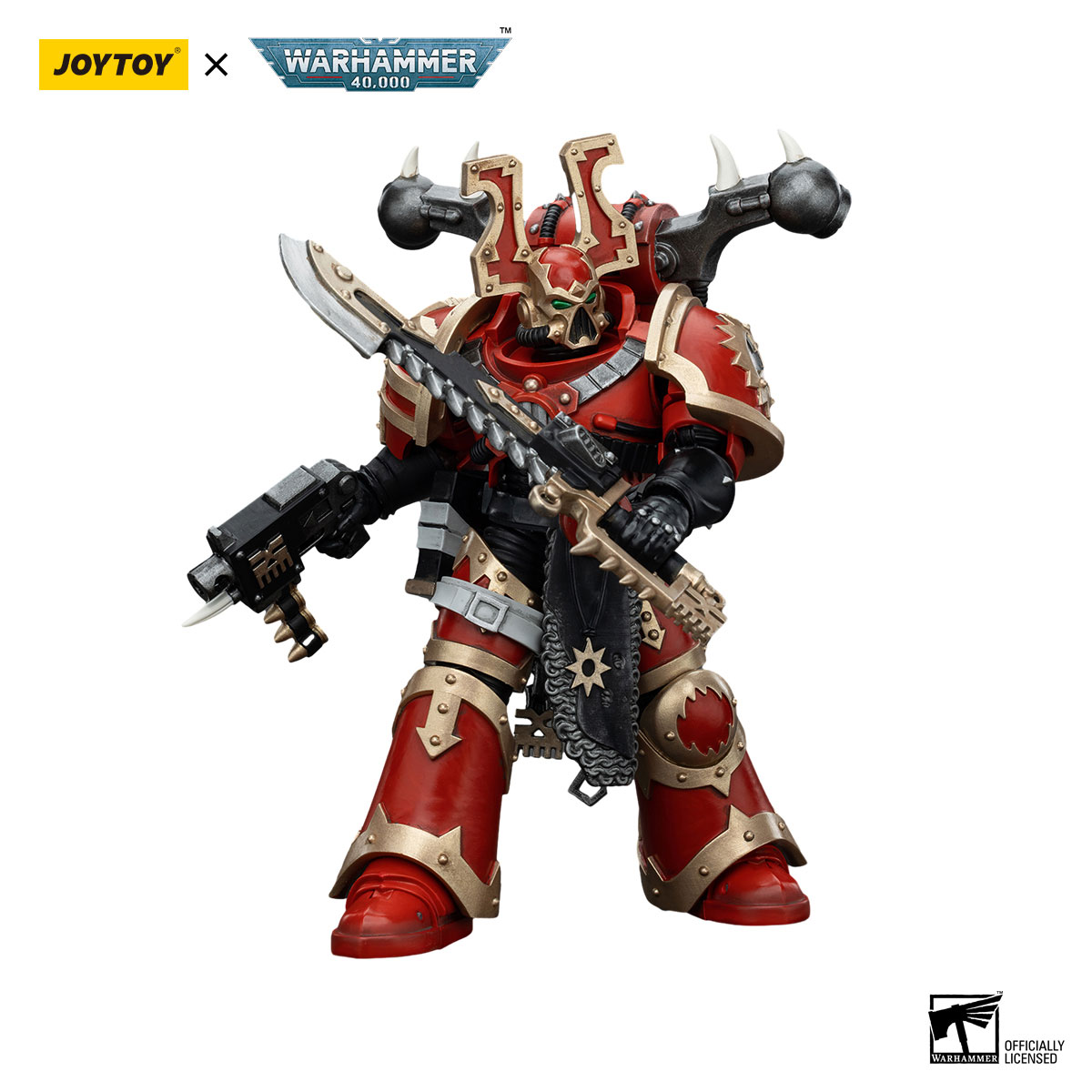 JOYTOY Warhammer World Eaters Khorne Berzerker Action Figures