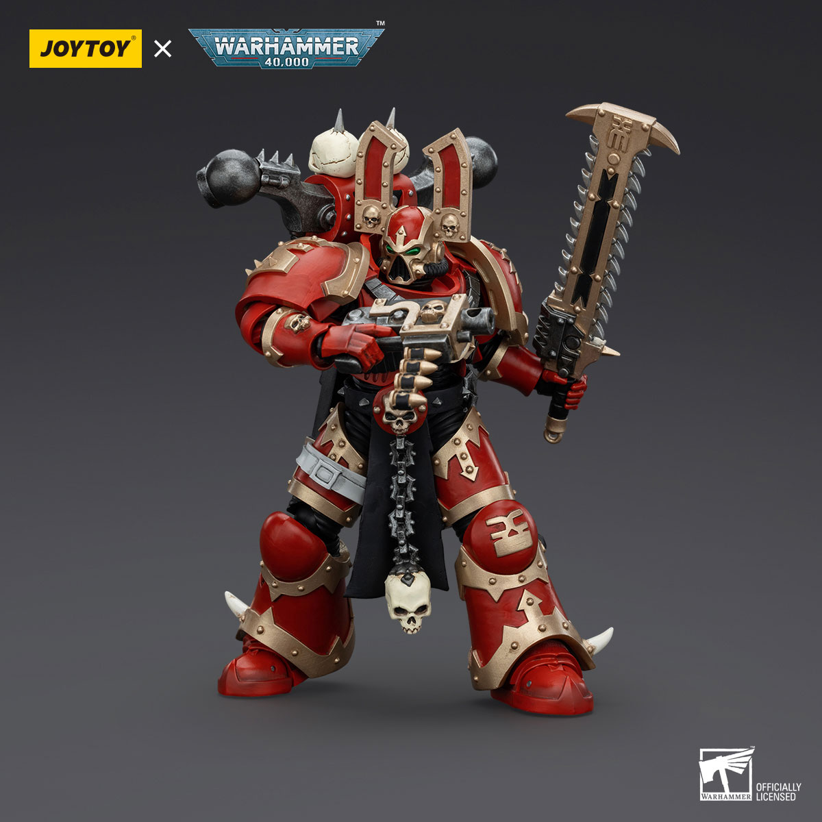 JOYTOY Warhammer World Eaters Khorne Berzerker Action Figures