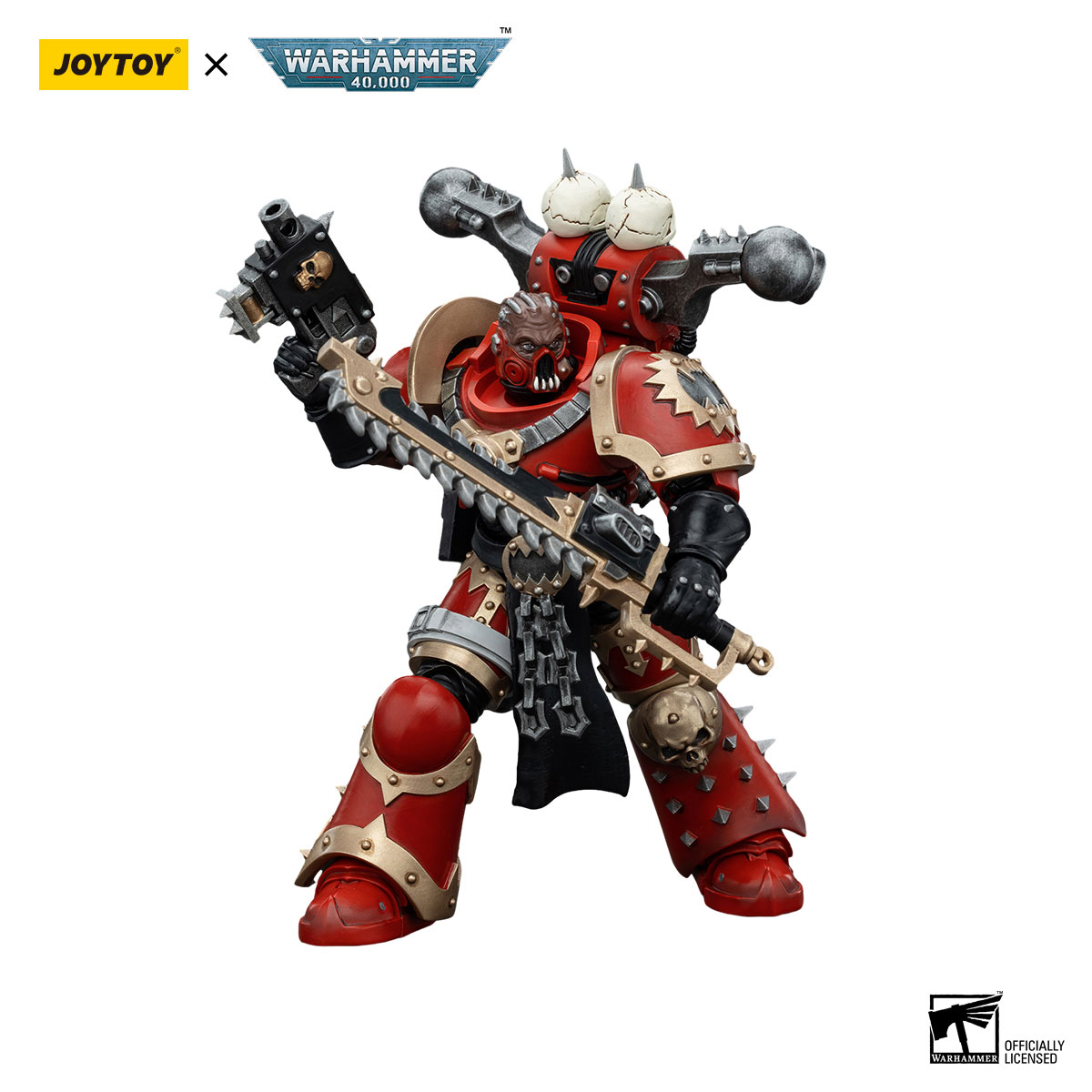 JOYTOY Warhammer World Eaters Khorne Berzerker Action Figures