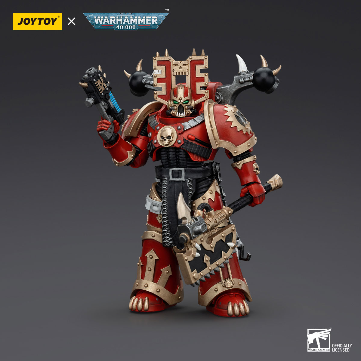 JOYTOY Warhammer World Eaters Khorne Berzerker Action Figures