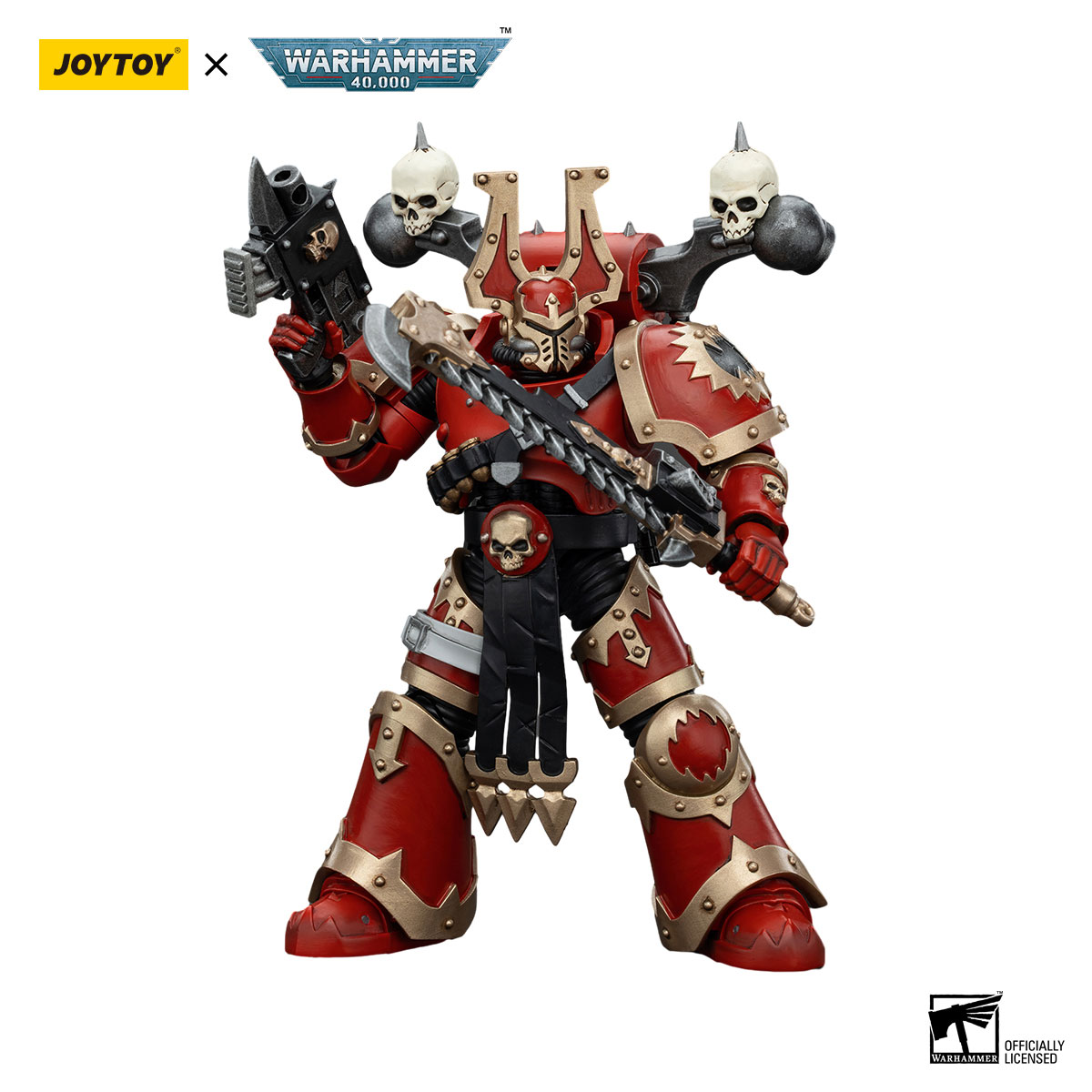 JOYTOY Warhammer World Eaters Khorne Berzerker Action Figures