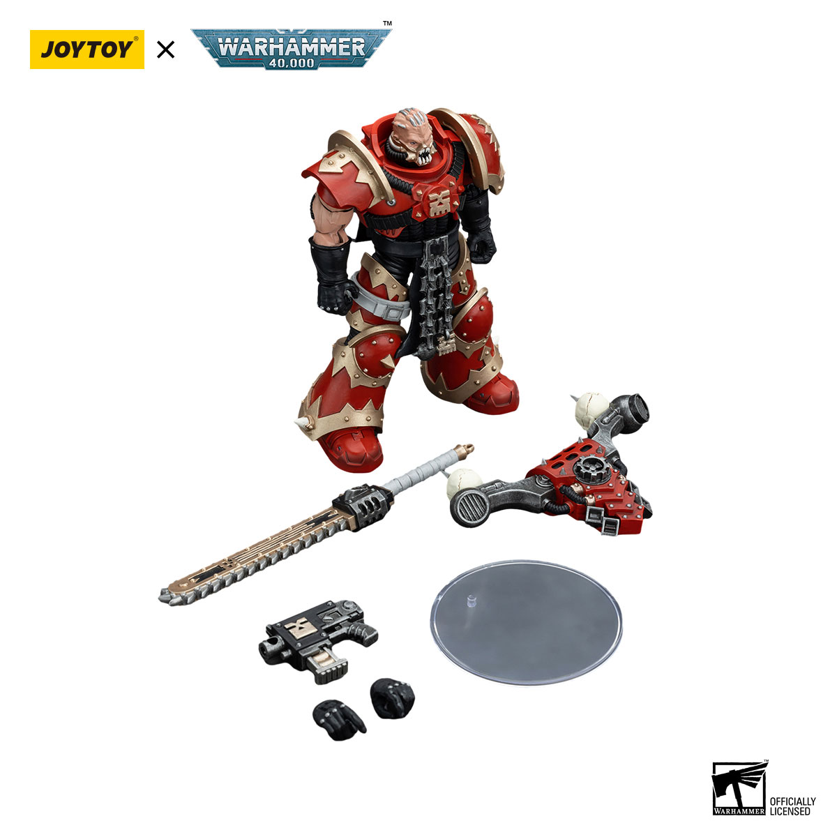 JOYTOY Warhammer World Eaters Khorne Berzerker Action Figures