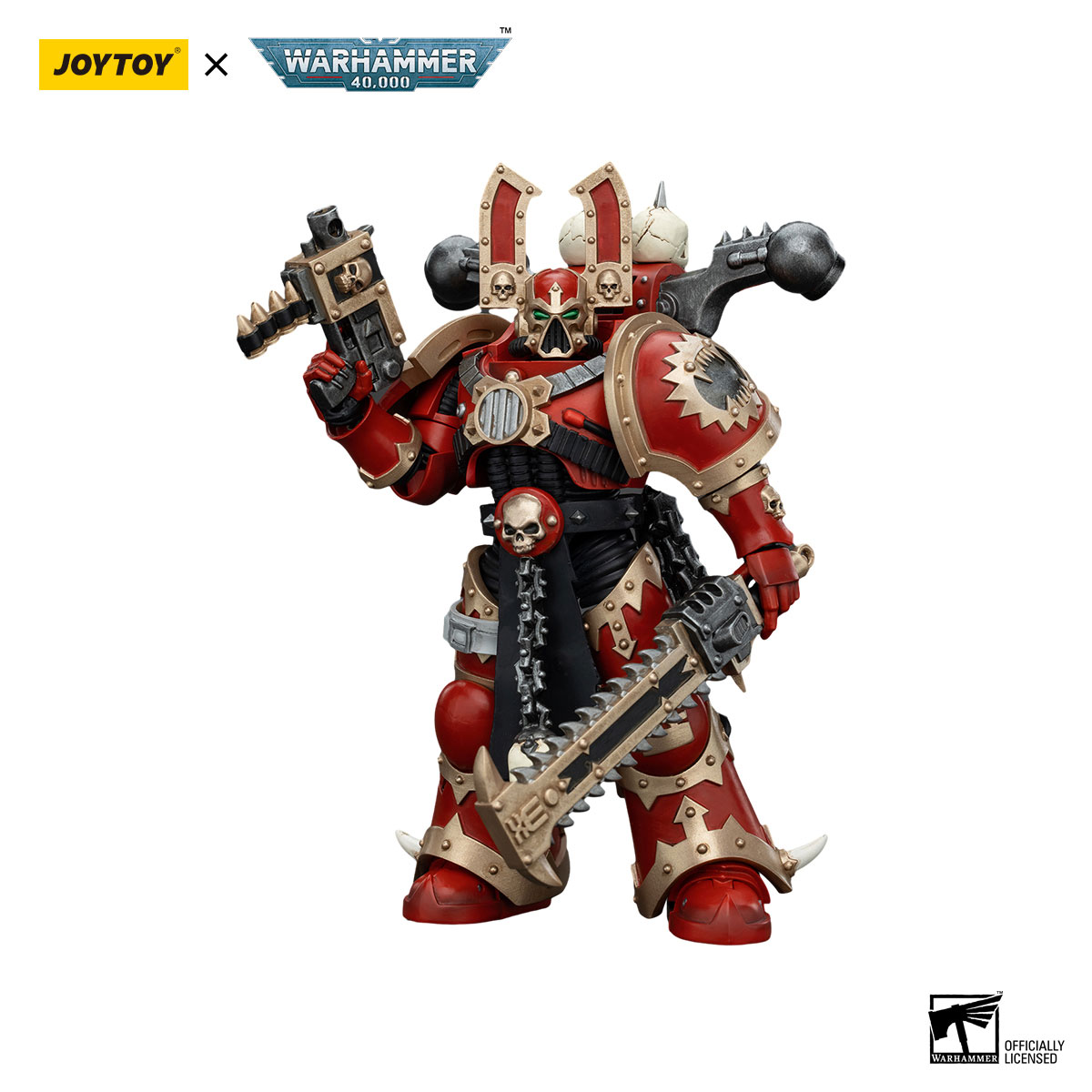 JOYTOY Warhammer World Eaters Khorne Berzerker Action Figures