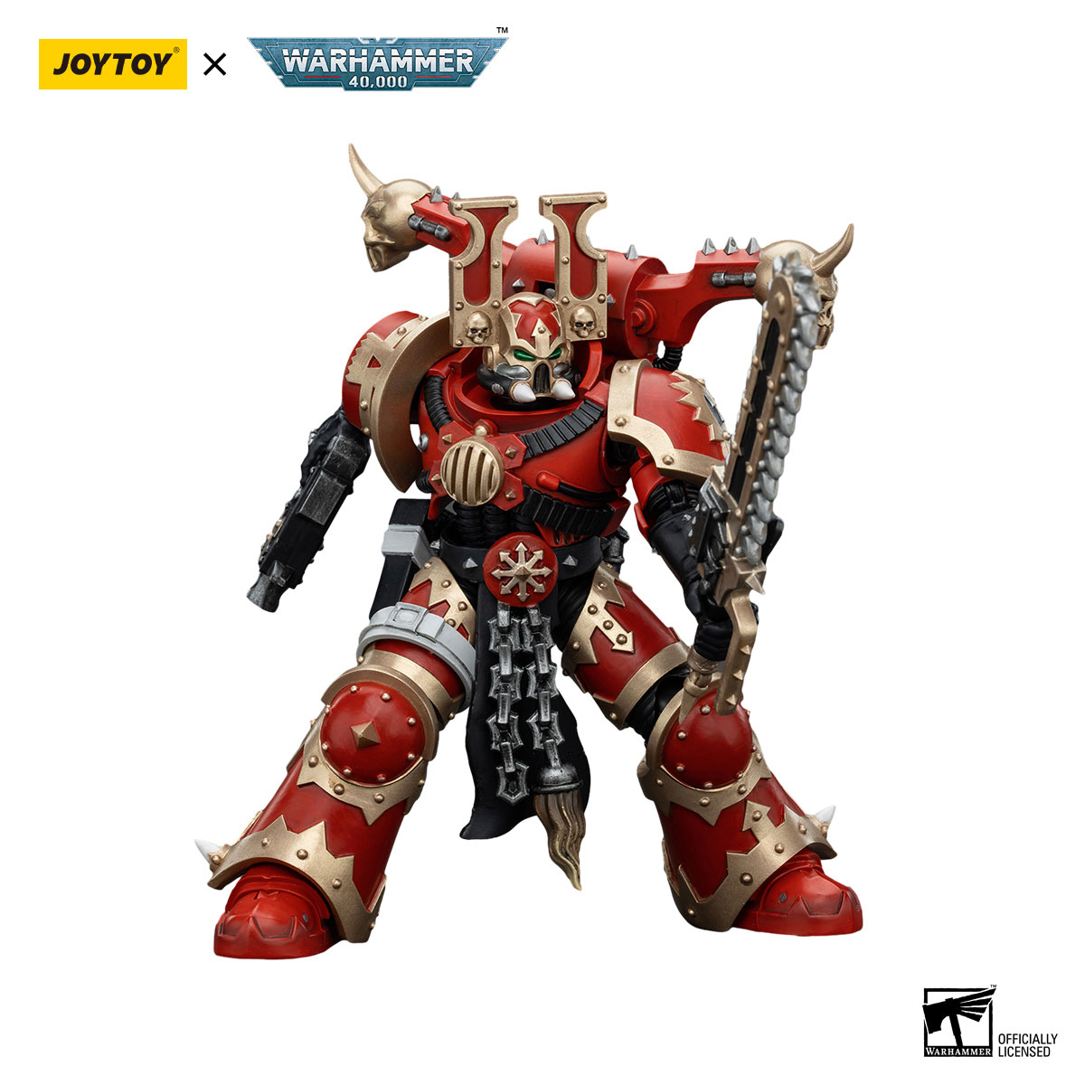 JOYTOY Warhammer World Eaters Khorne Berzerker Action Figures