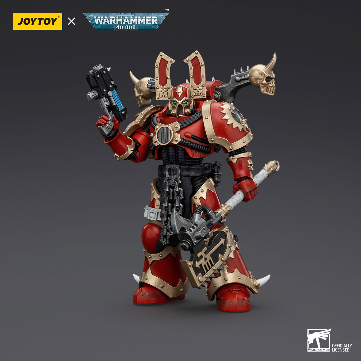 JOYTOY Warhammer World Eaters Khorne Berzerker Action Figures