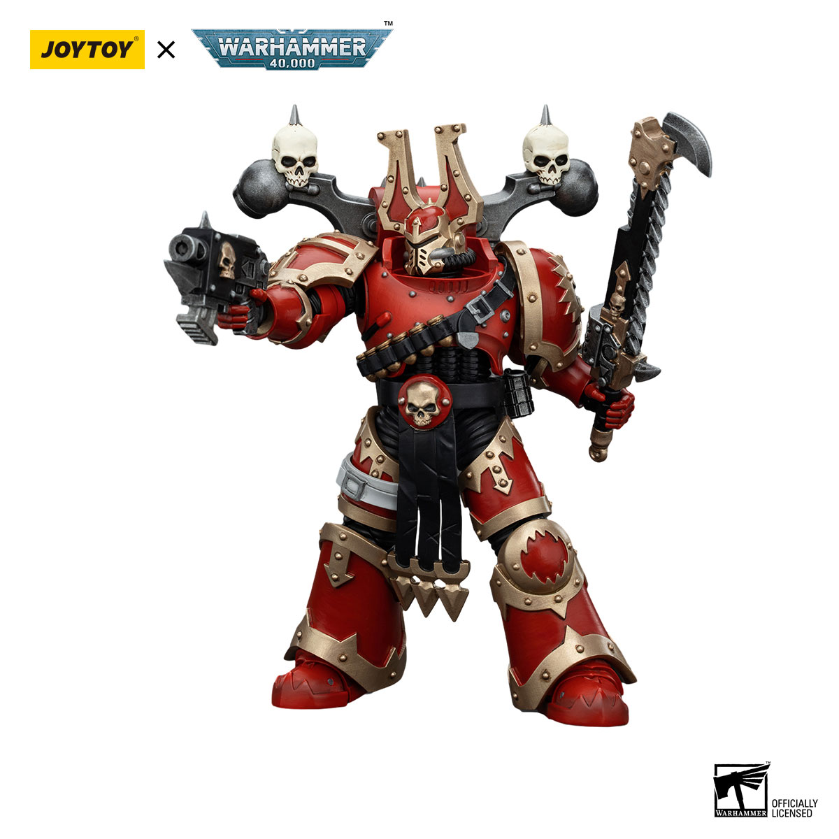 JOYTOY Warhammer World Eaters Khorne Berzerker Action Figures