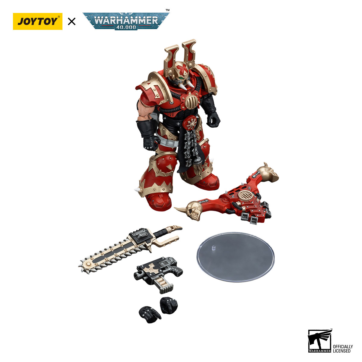 JOYTOY Warhammer World Eaters Khorne Berzerker Action Figures