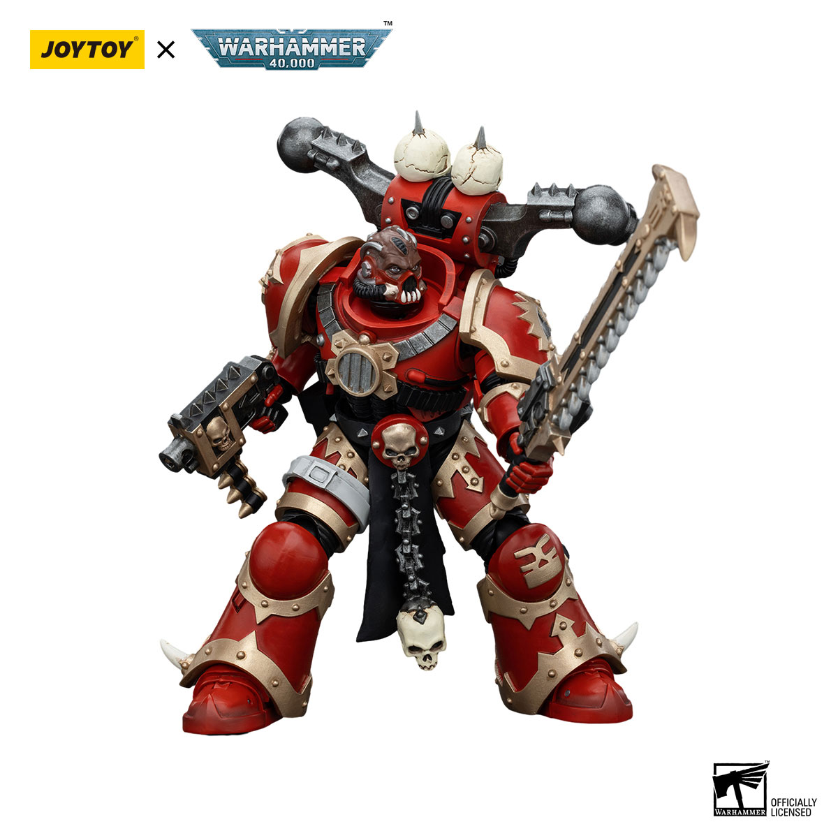 JOYTOY Warhammer World Eaters Khorne Berzerker Action Figures