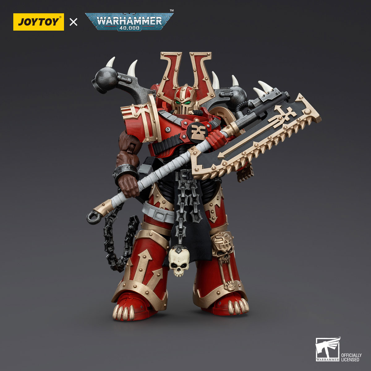 JOYTOY Warhammer World Eaters Khorne Berzerker Action Figures