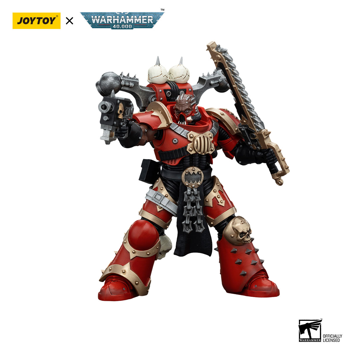 JOYTOY Warhammer World Eaters Khorne Berzerker Action Figures