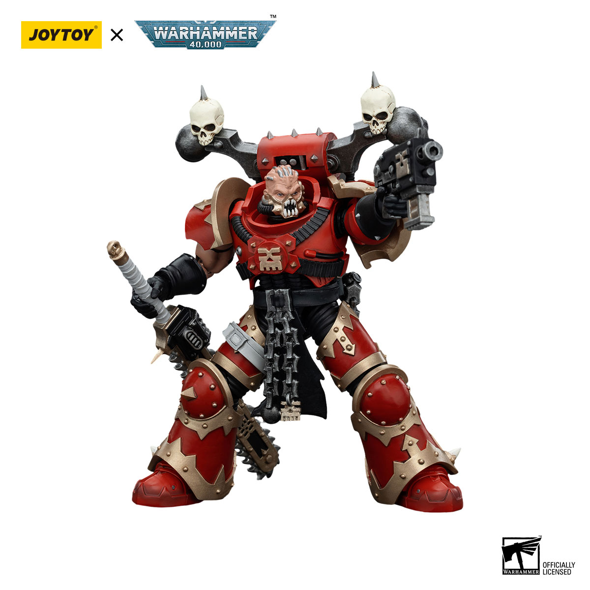 JOYTOY Warhammer World Eaters Khorne Berzerker Action Figures