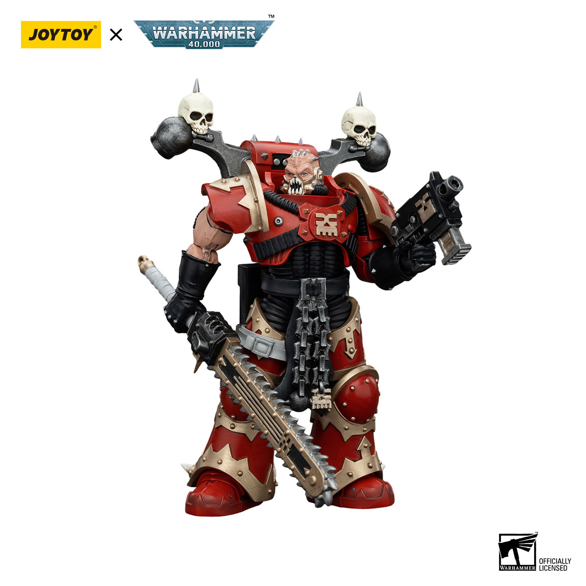 JOYTOY Warhammer World Eaters Khorne Berzerker Action Figures